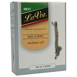 Rico La Voz Bass Clarinet Reeds - Jim Laabs Music Store