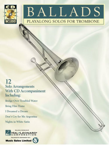 Ballads Playalong Solo for Trombone Book and CD - Jim Laabs Music Store