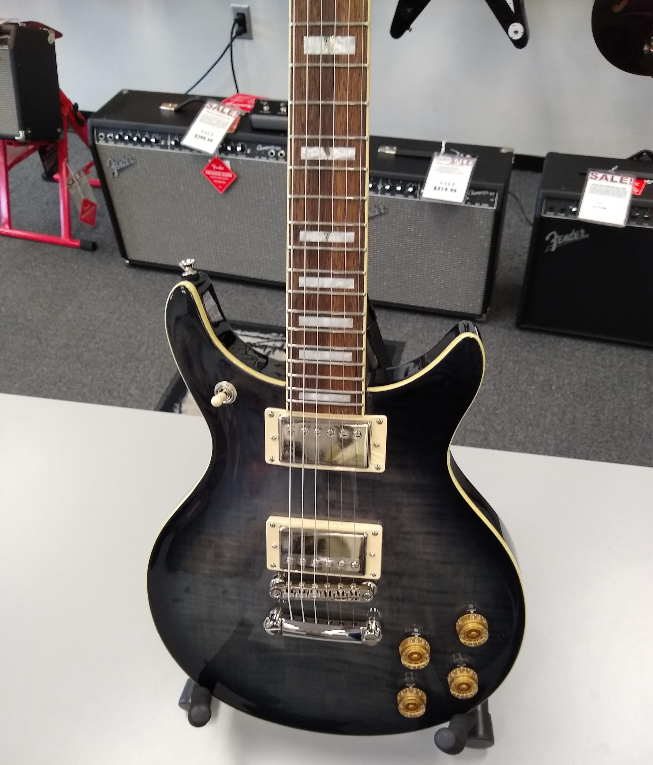 Epiphone DC PRO Midnight Ebony - Jim Laabs Music Store