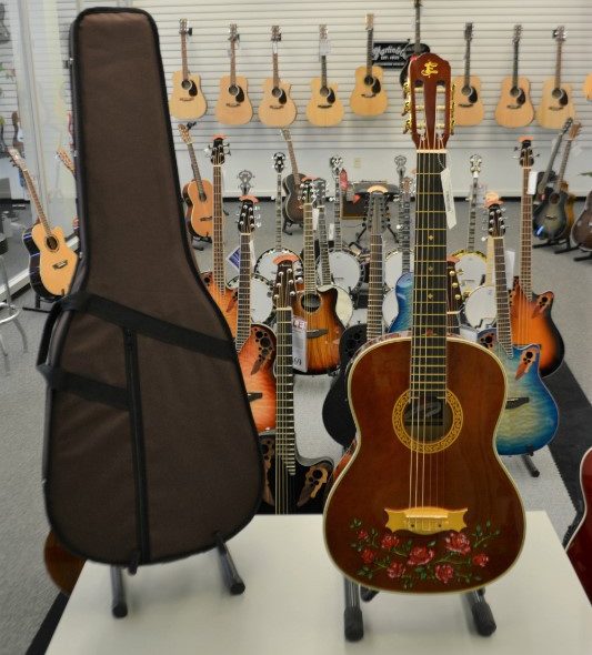 Esteban Rock On Guitar Rose - Jim Laabs Music Store