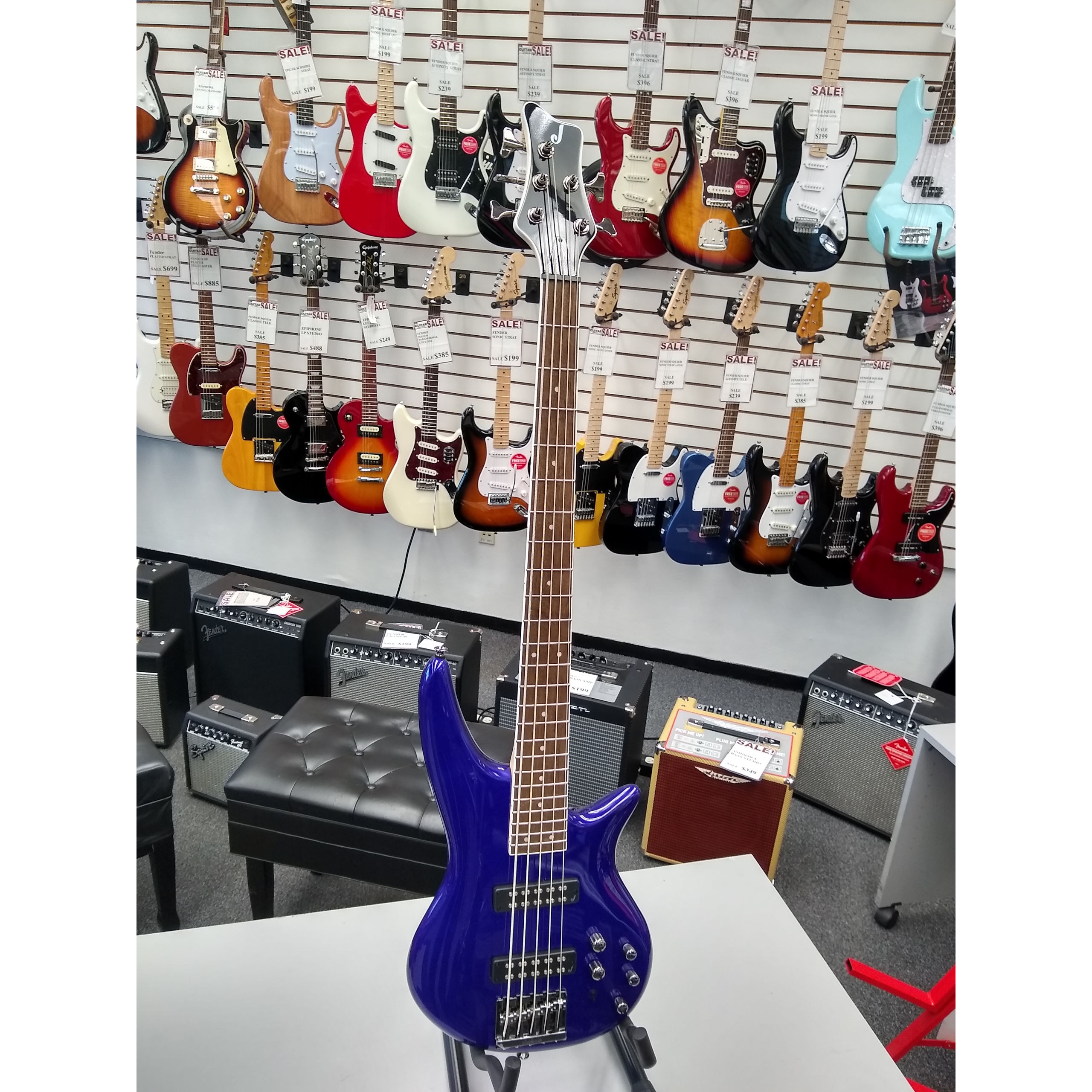 Jackson Spectra 5 String Bass Used Floor Model - Jim Laabs Music Store