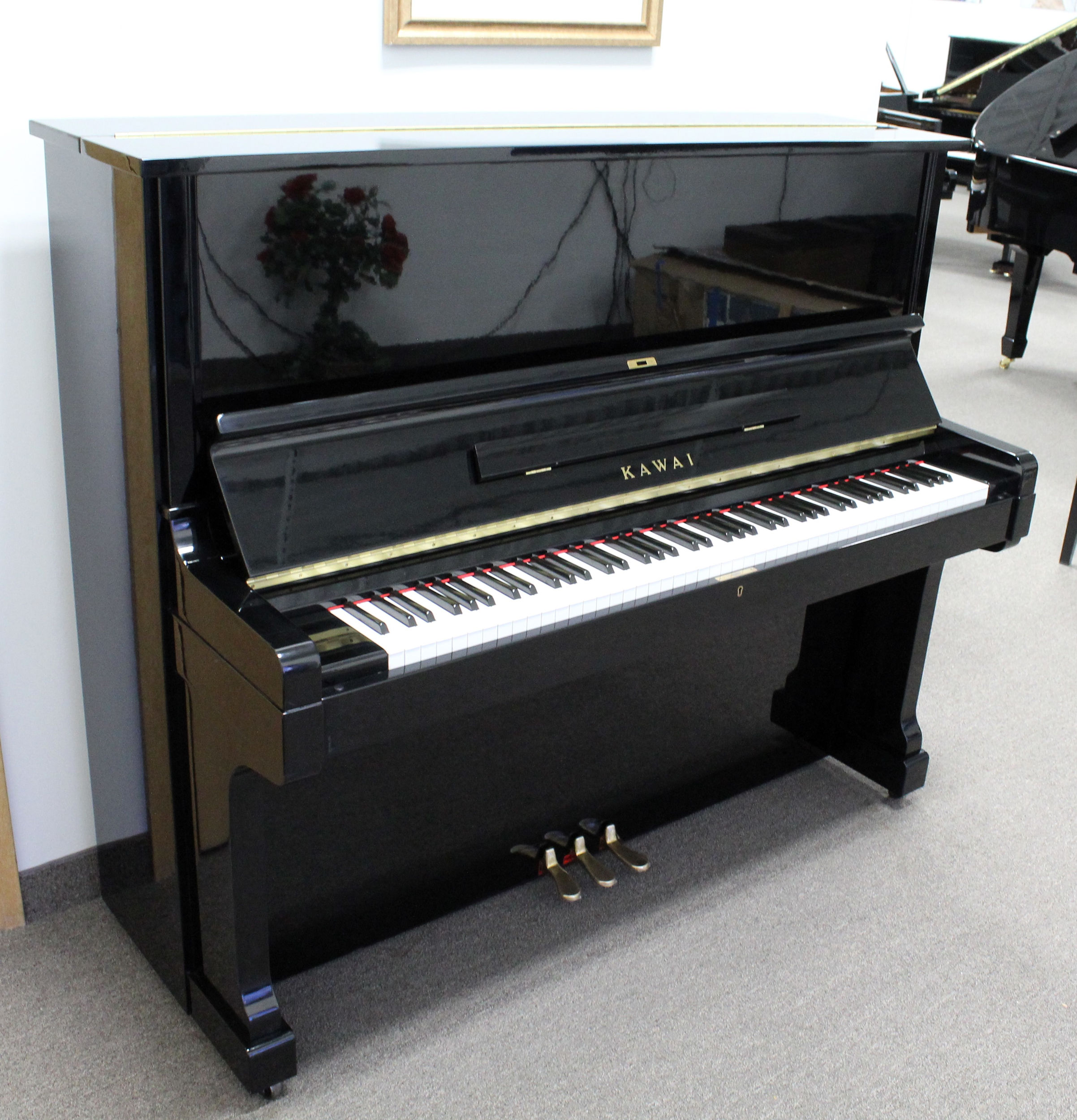Kawai Professional Upright Piano 52" Black Polish - Jim Laabs Music Store