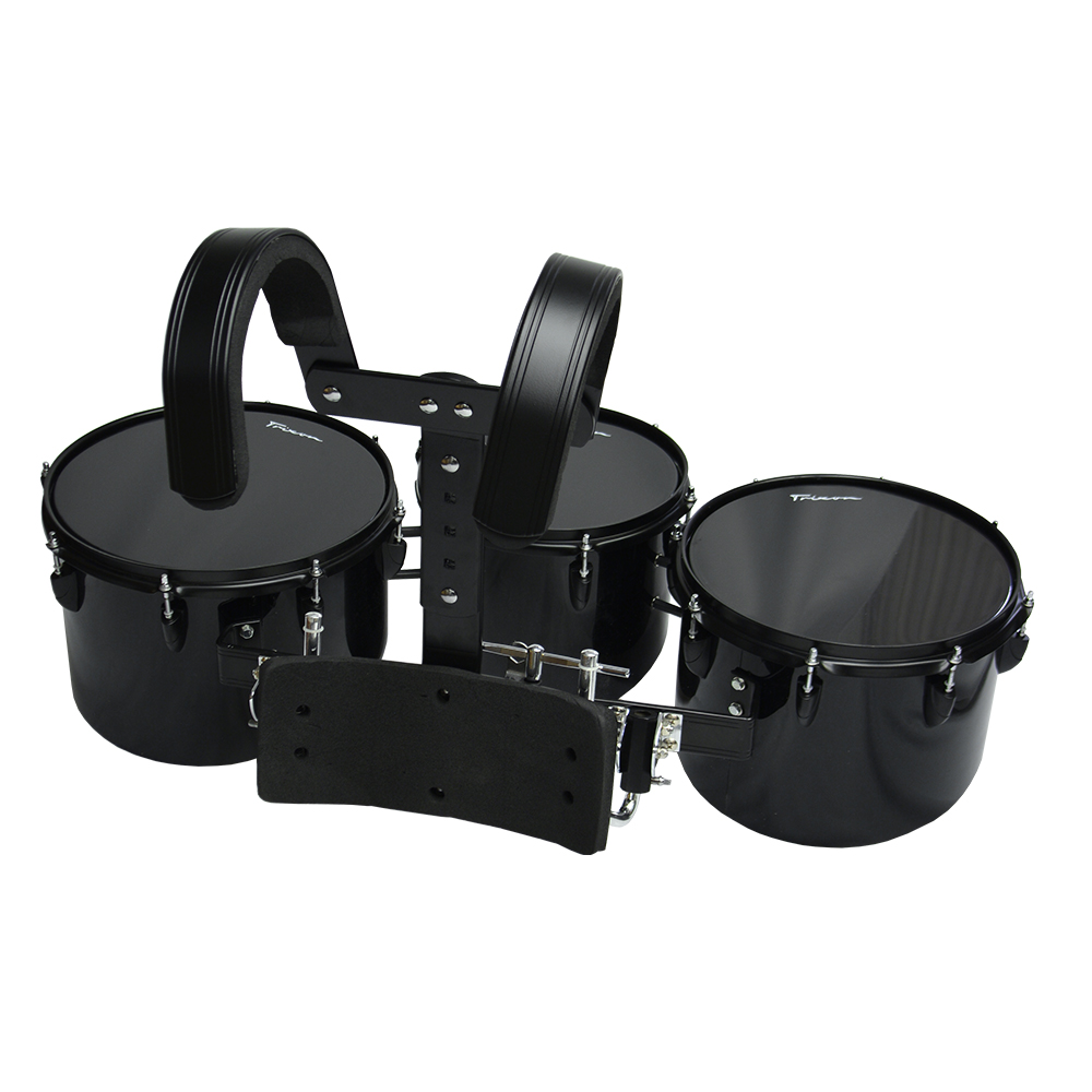Trixon Field Series Pro Marching Toms - Set of 3 - Black - Jim Laabs ...