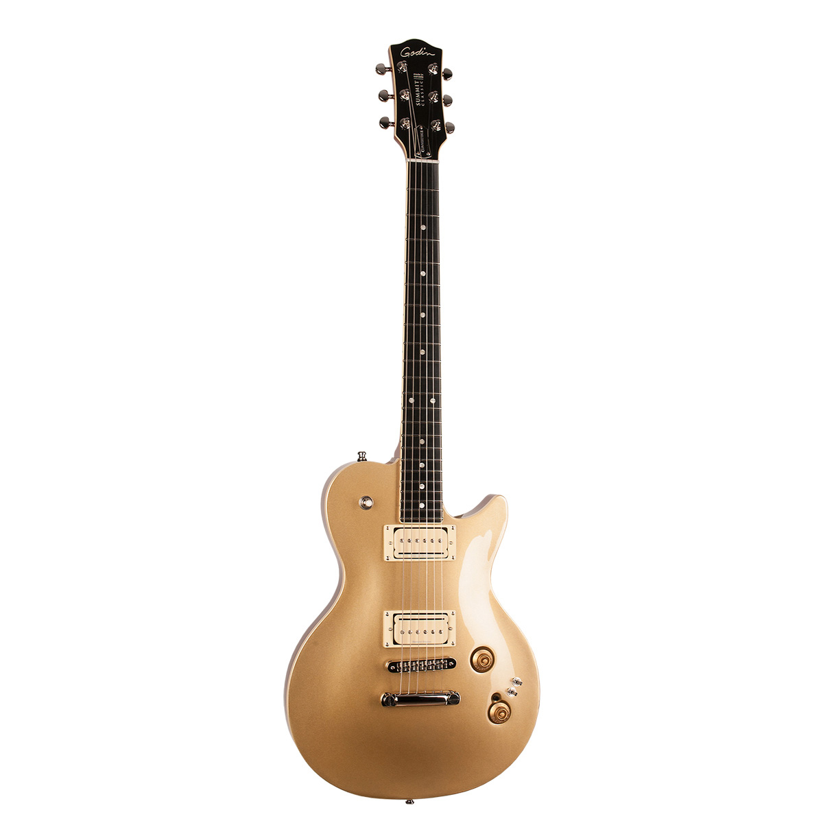 Godin 41169 Summit Classic CT P90 Gold Electric Guitar - Jim Laabs ...