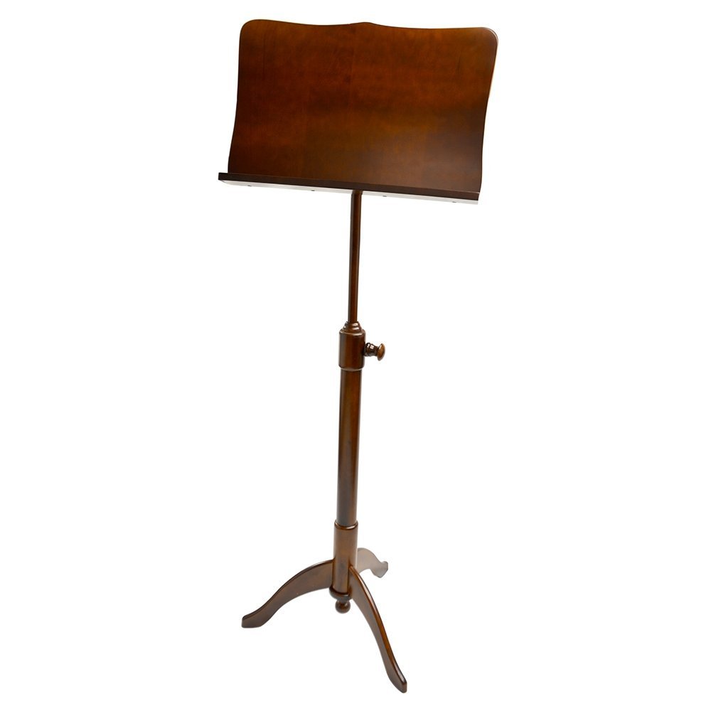 Frederick Adjustable Music Stand - Cherry Mahogany - Jim Laabs Music Store