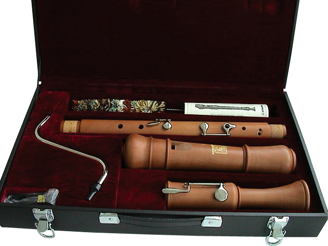 Hohner 9631-3 Concert Pearwood Bass Recorder with Case - Jim Laabs ...