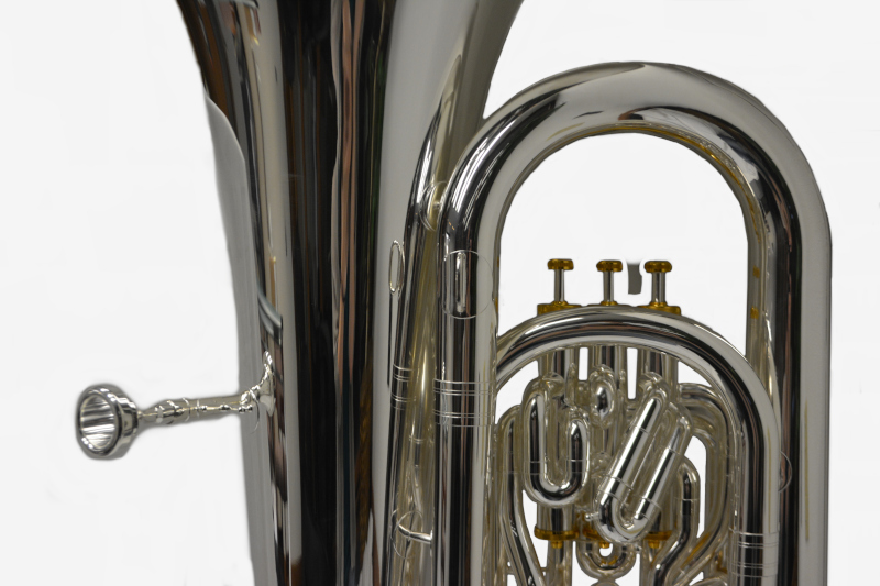 Schiller American Heritage 4 Valve Elite Piston Eb Tuba - Silver - Jim ...