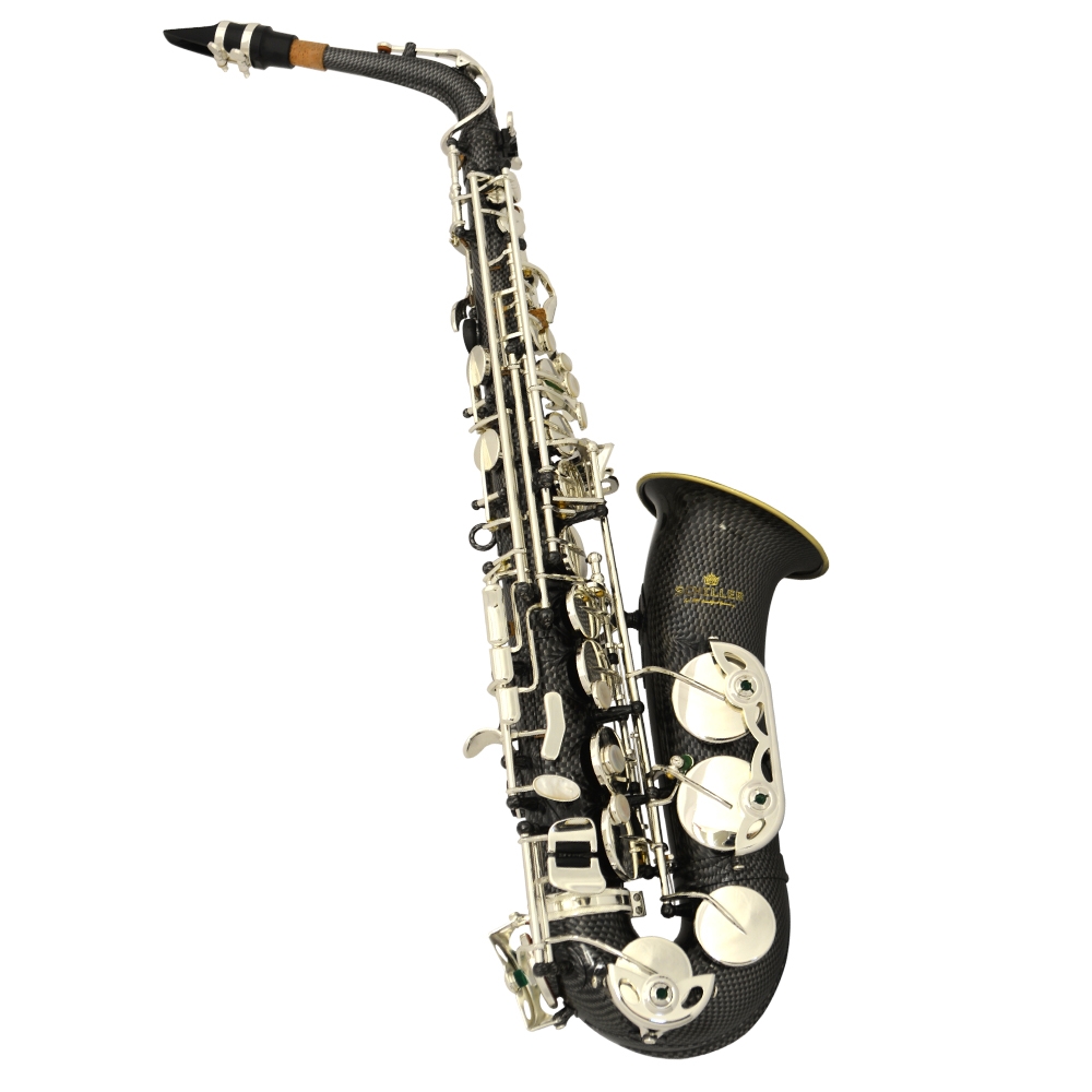 Schiller La Premiere Alto Saxophone - Carbon Fiber Cold Dip - Jim Laabs ...