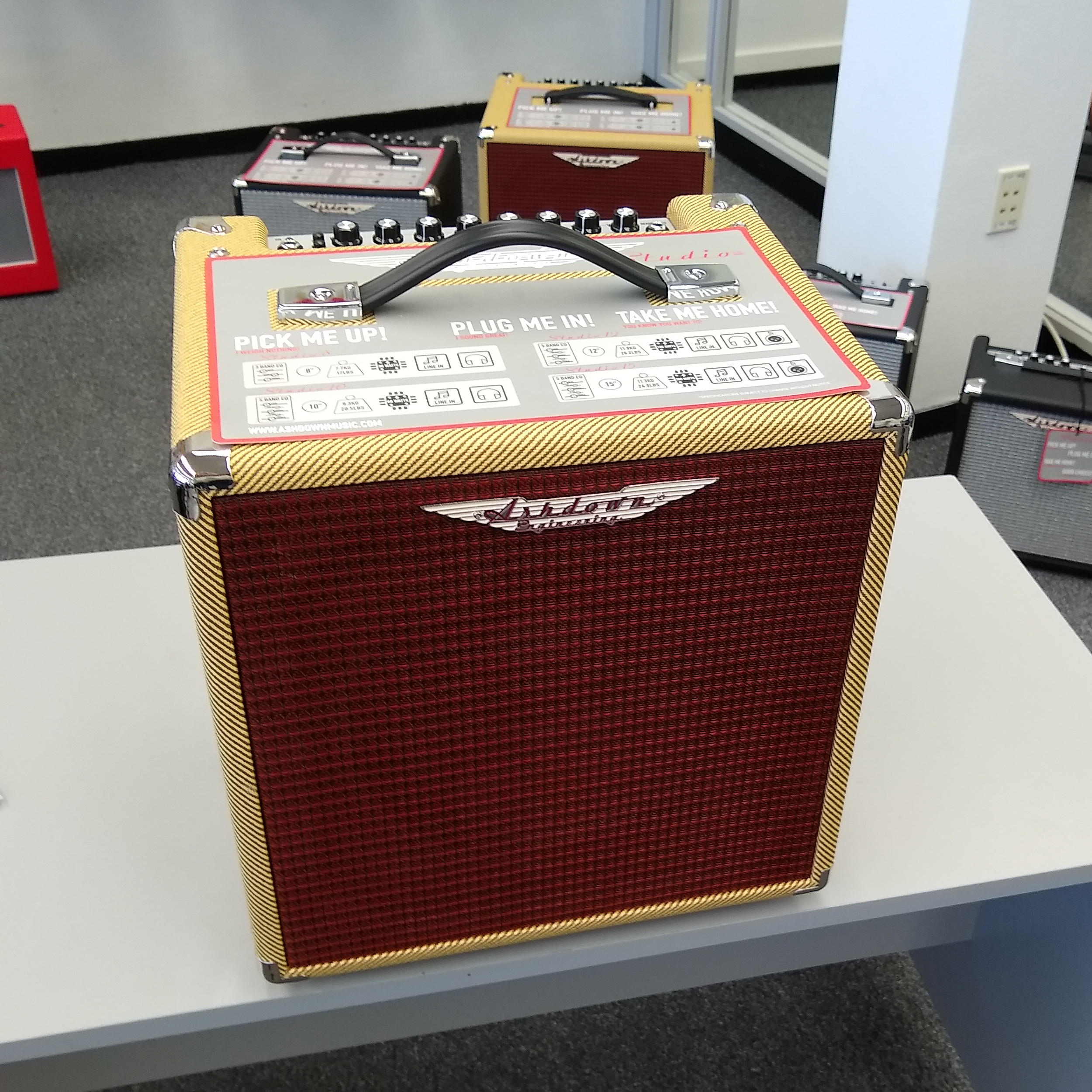 Ashdown Studio 10 Bass Amplifier 25th Anniversary Tweed - Jim Laabs Music Store