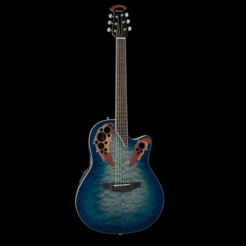 Ovation The Celebrity® Collection Celebrity Elite® Exotic Super Shallow ...