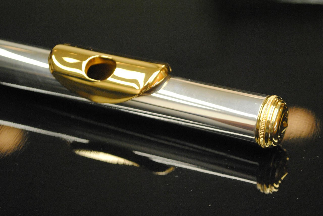 Emerson EF88 Flute Sterling Silver Head with French Open Hole Keys ...