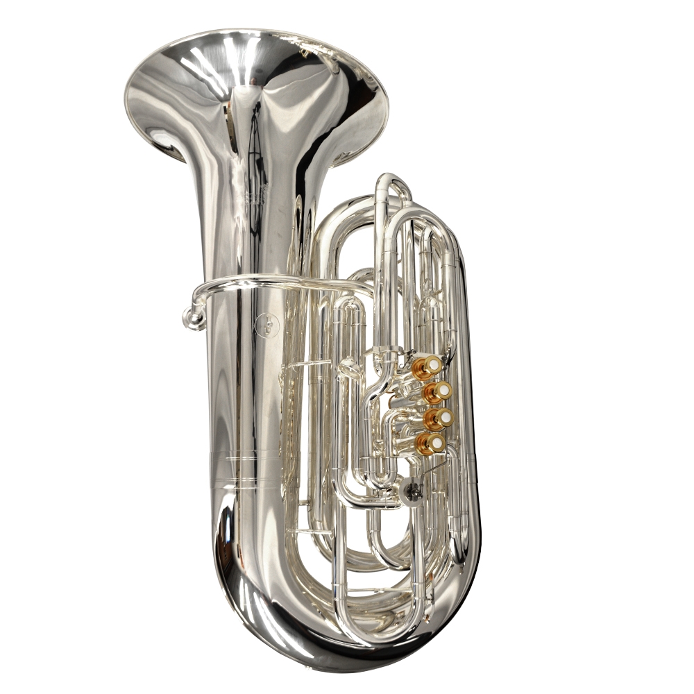 Schiller Elite CC Tuba Silver Plated & Gold - Jim Laabs Music Store