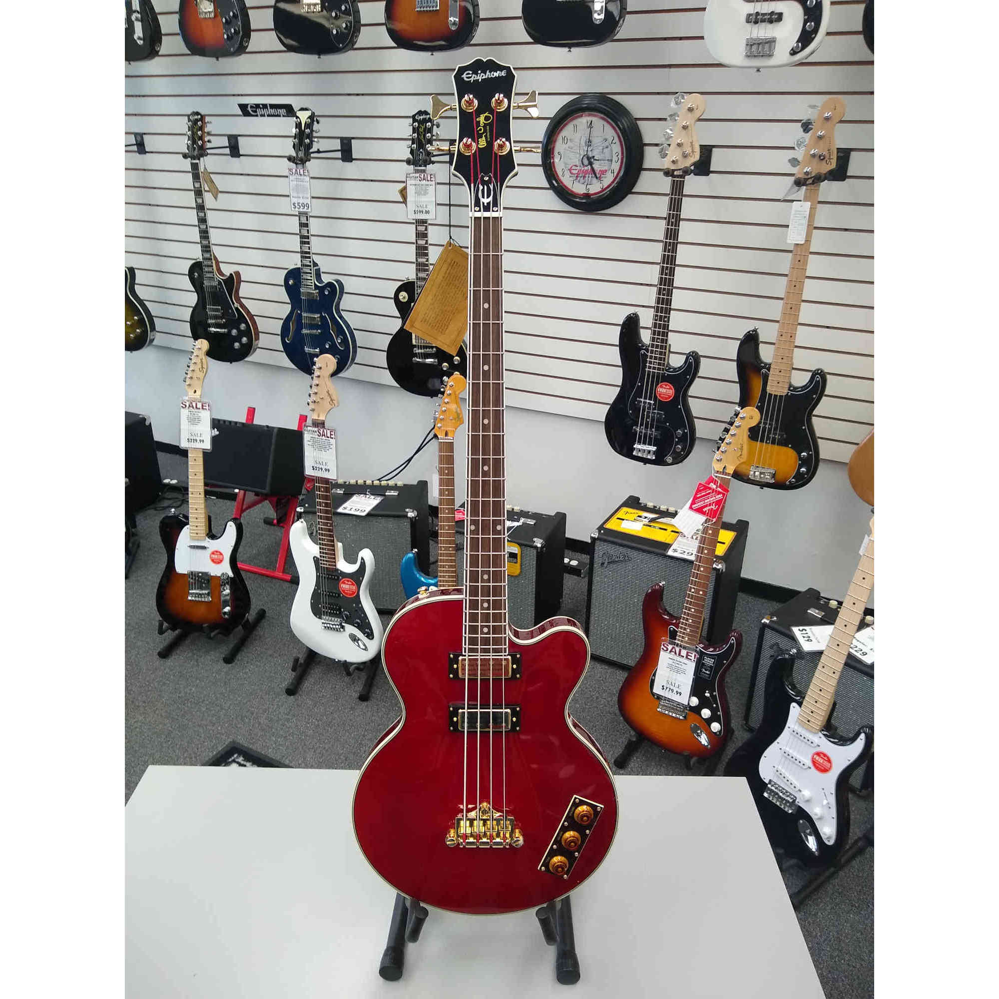Epiphone Allen Woody Rumblekat Bass - Jim Laabs Music Store