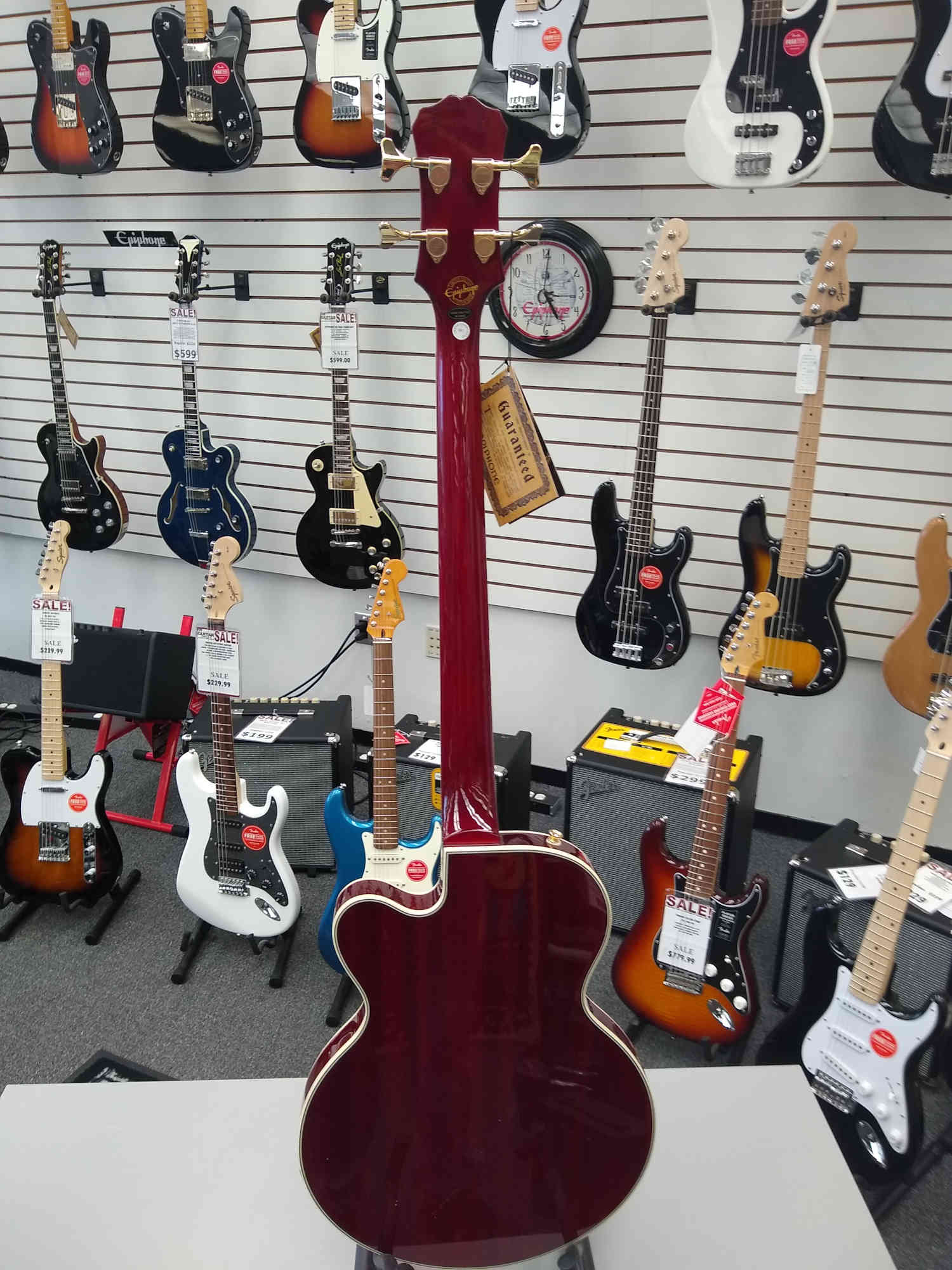 Epiphone Allen Woody Rumblekat Bass - Jim Laabs Music Store