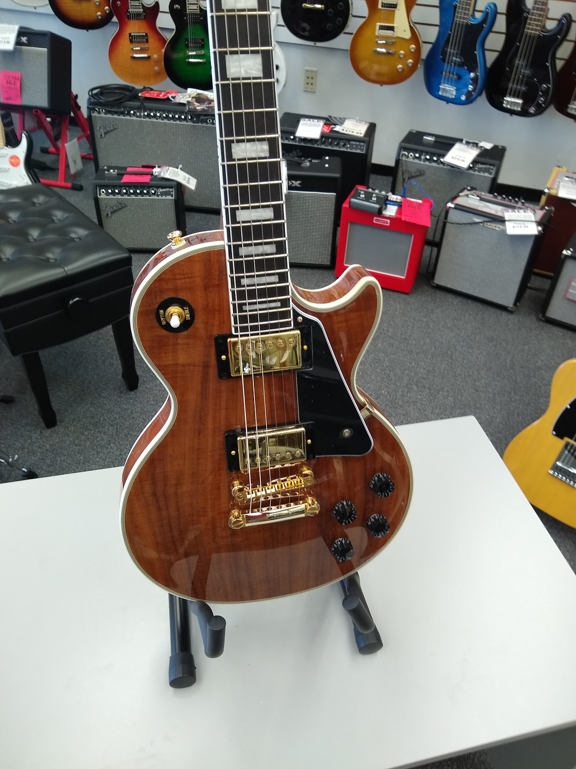 Epiphone Les Paul Custom KOA - Jim Laabs Music Store