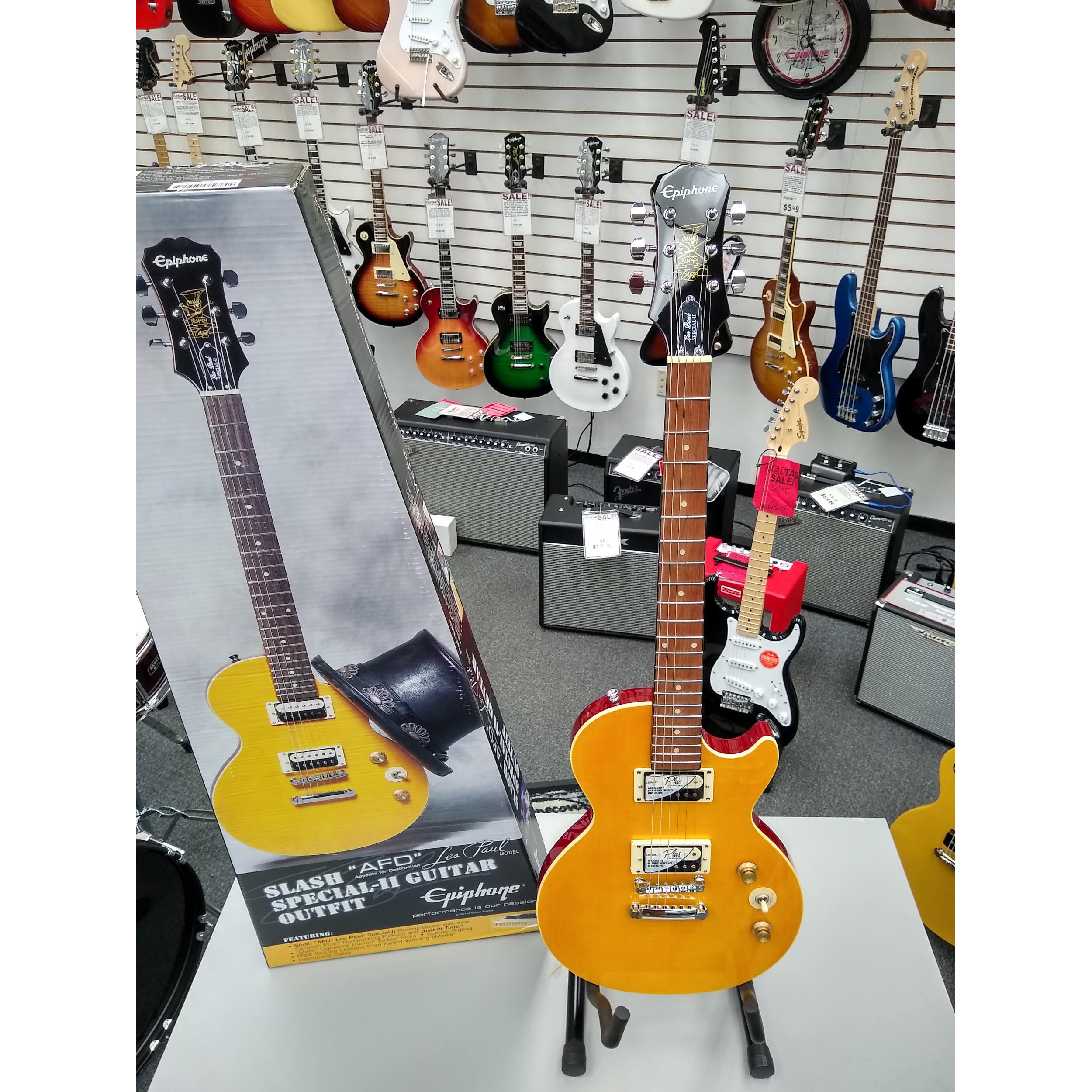 Epiphone Les Paul II Slash Appetite Performance Package - Jim Laabs ...