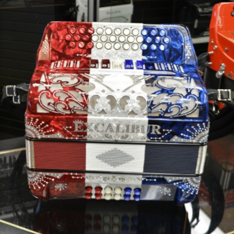 Excalibur Crown Custom 5 Switch Red/White/Blue FBbEb - Jim Laabs Music ...