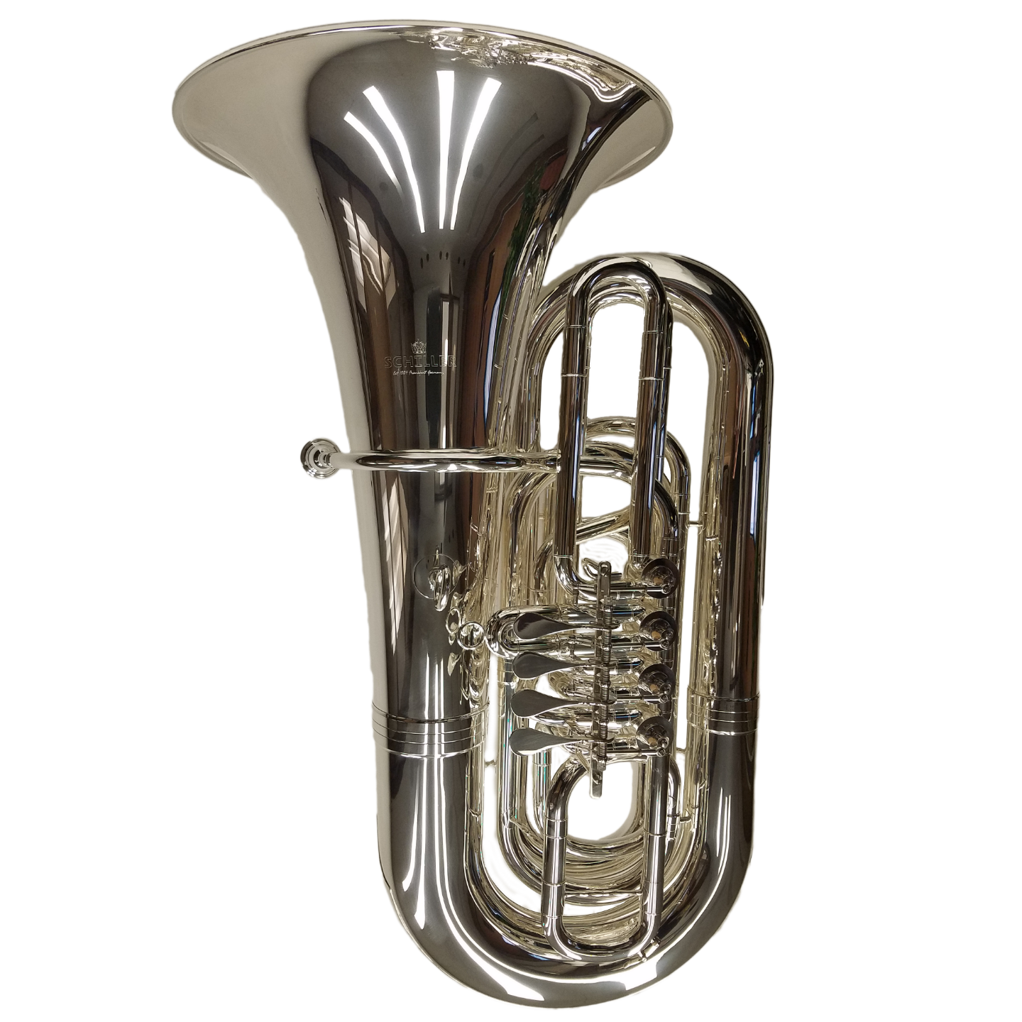 Schiller Frankfurt Elite 4 Valve Rotary Tuba - Jim Laabs Music Store