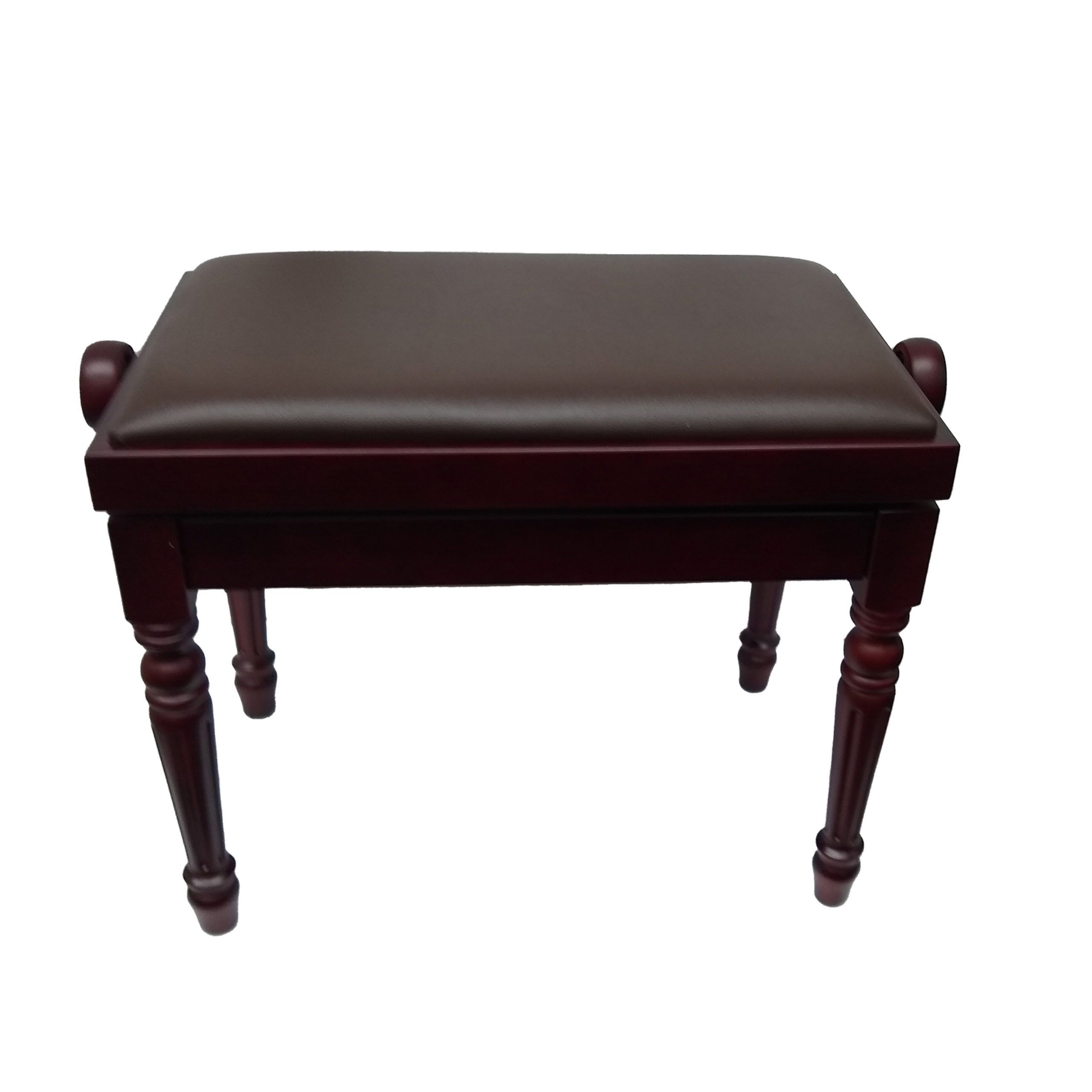 Frederick Adjustable Piano Bench Mahogany Satin Louis - Jim Laabs Music ...