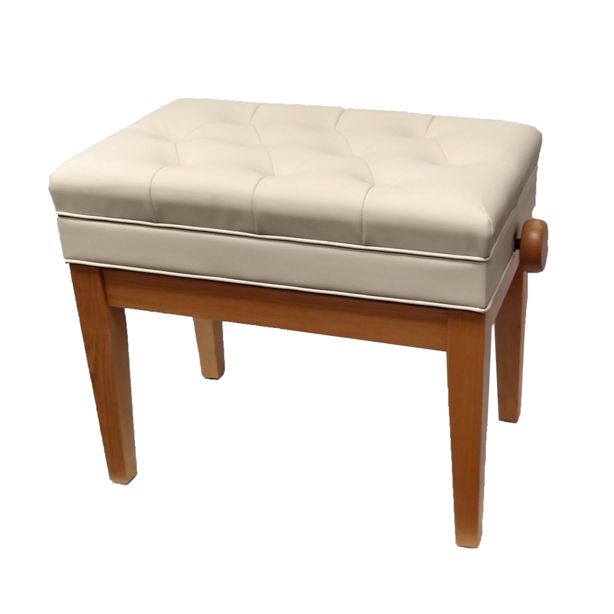 Frederick Artist Adjustable Piano Bench W/music Storage-Natural - Jim ...