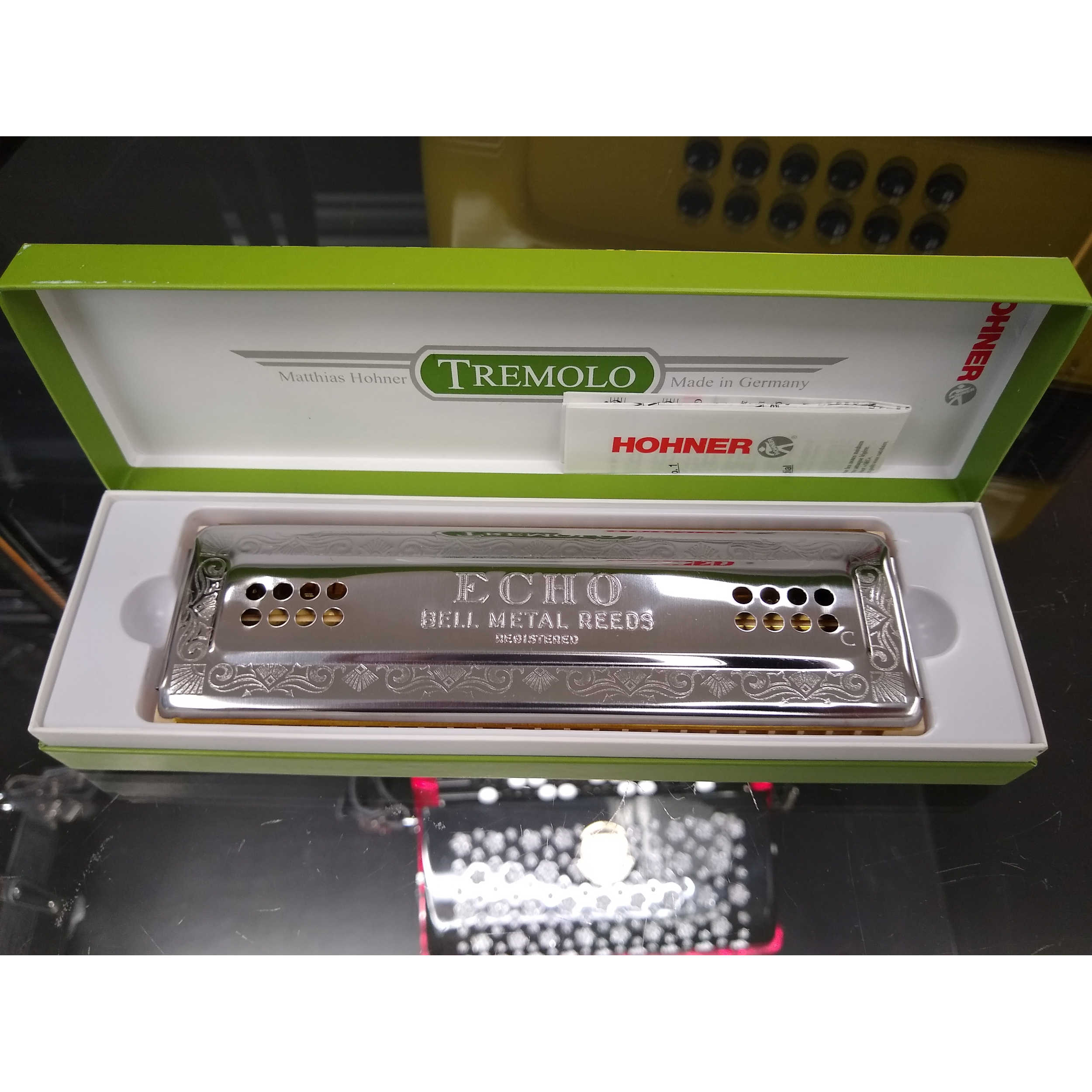 Hohner Echo Harp Double C/G 56-96 Harmonica - Jim Laabs Music Store