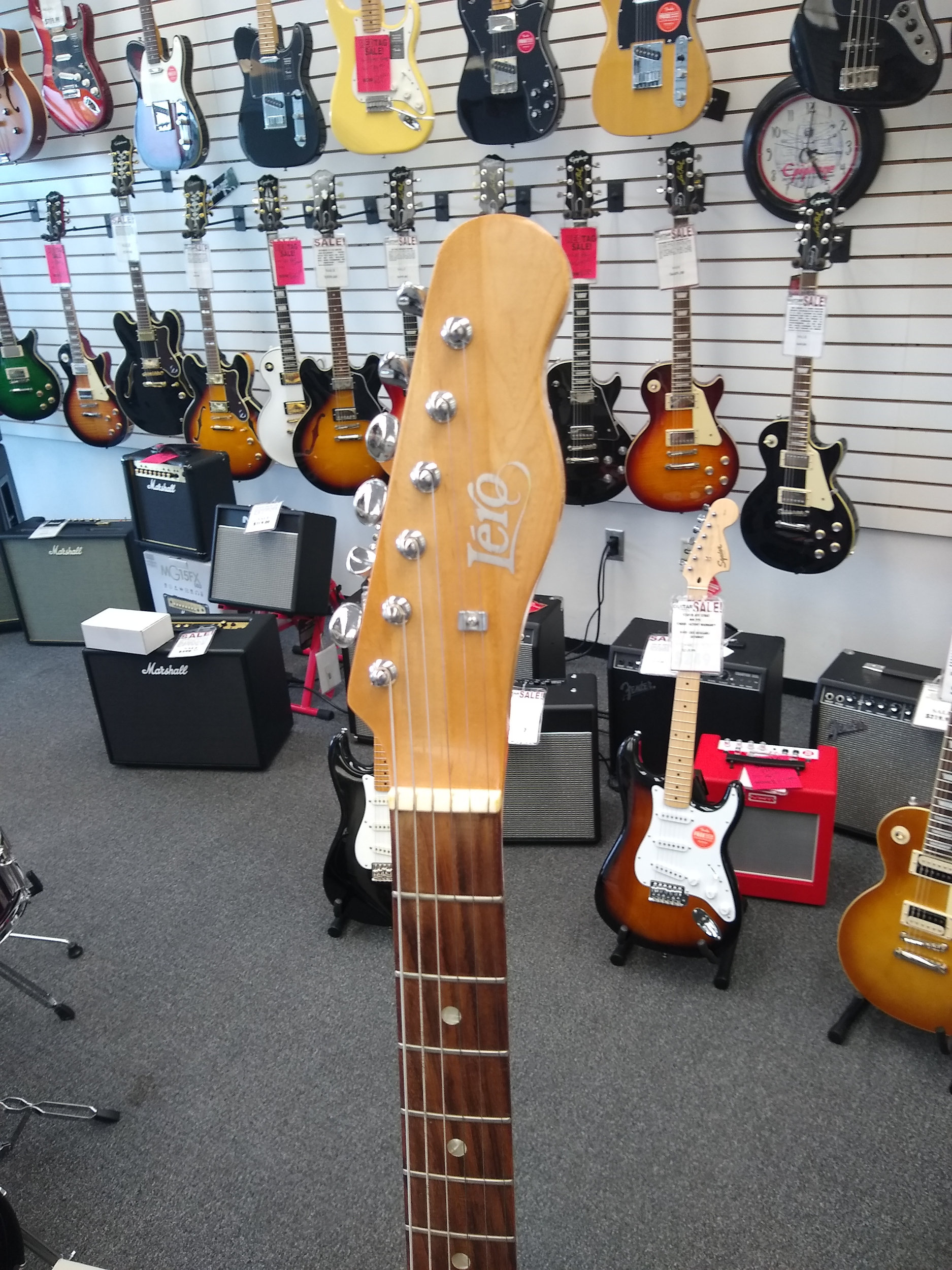 Ibanez Lero Aged White Telecaster - Jim Laabs Music Store