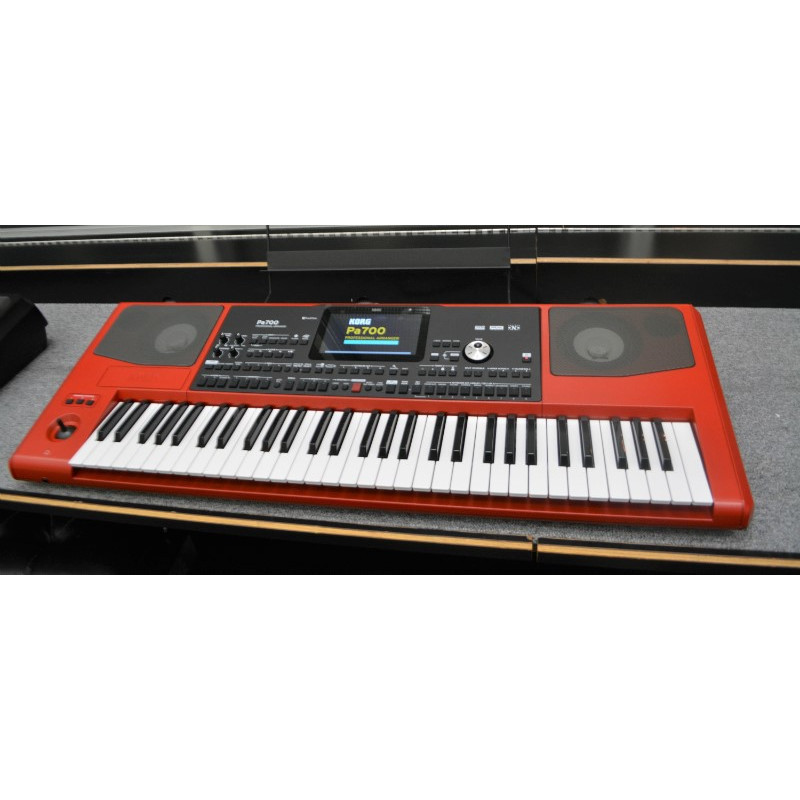 Korg PA700 Keyboard Red - Jim Laabs Music Store