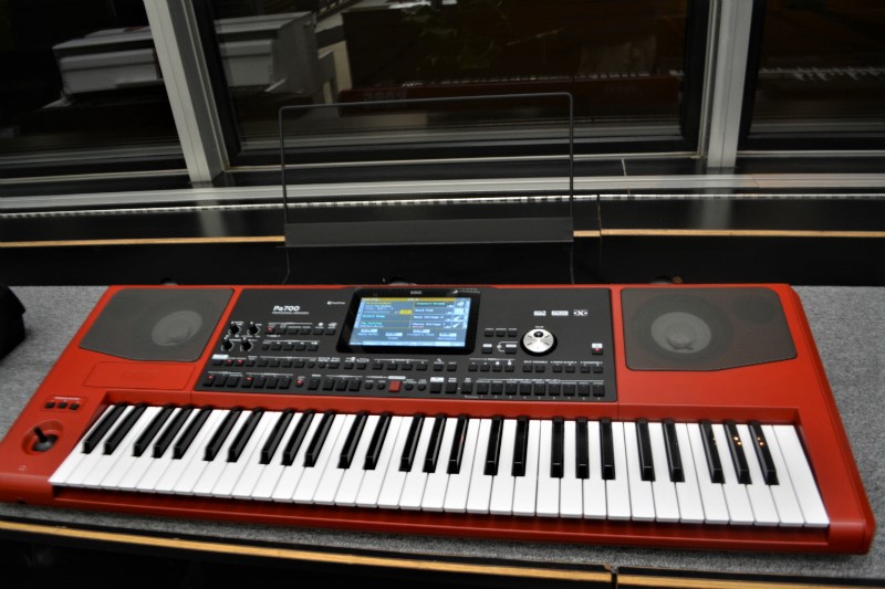 Korg PA700 Keyboard Red - Jim Laabs Music Store