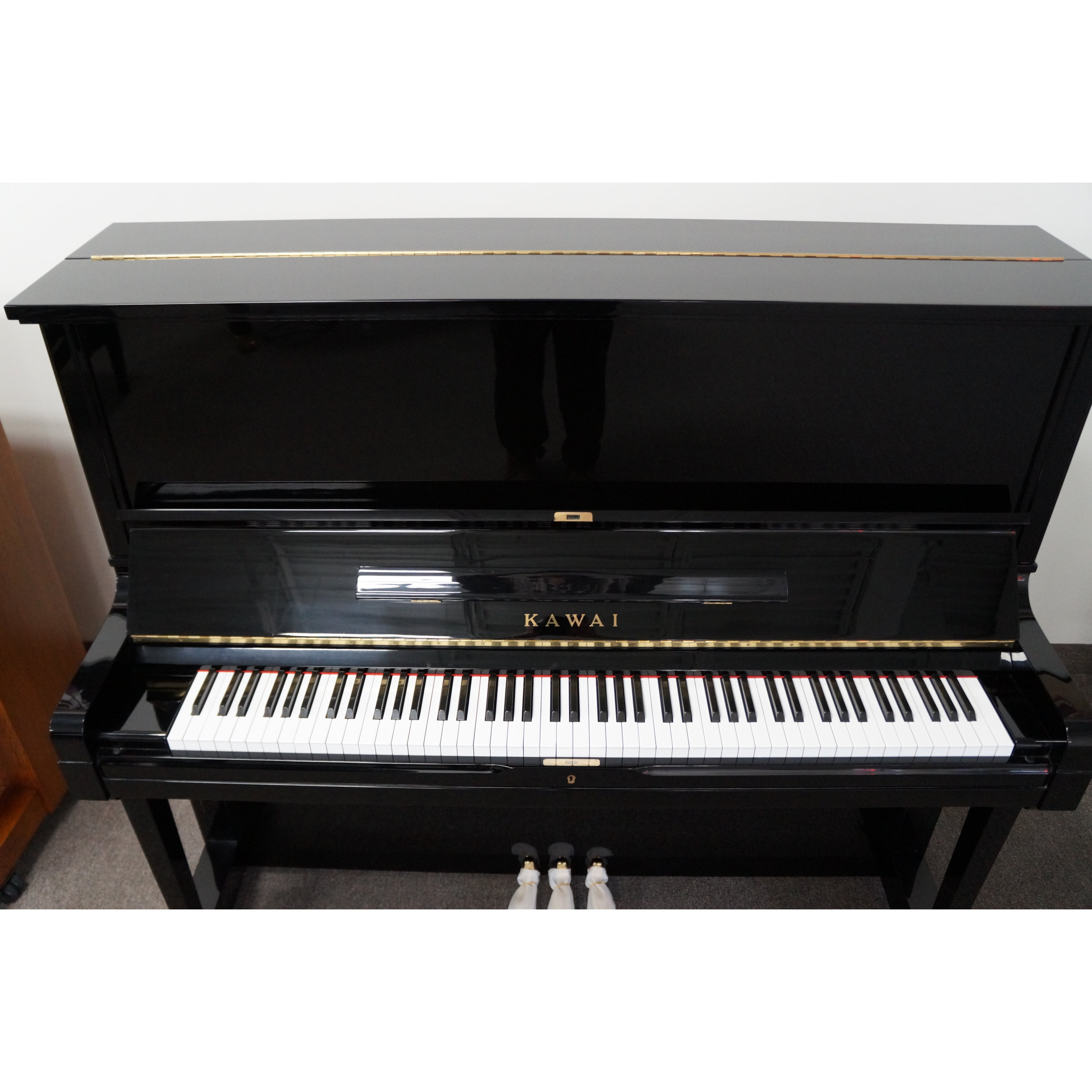 Kawai BS40 Professional Upright Piano - Black Polish - Jim Laabs Music Store