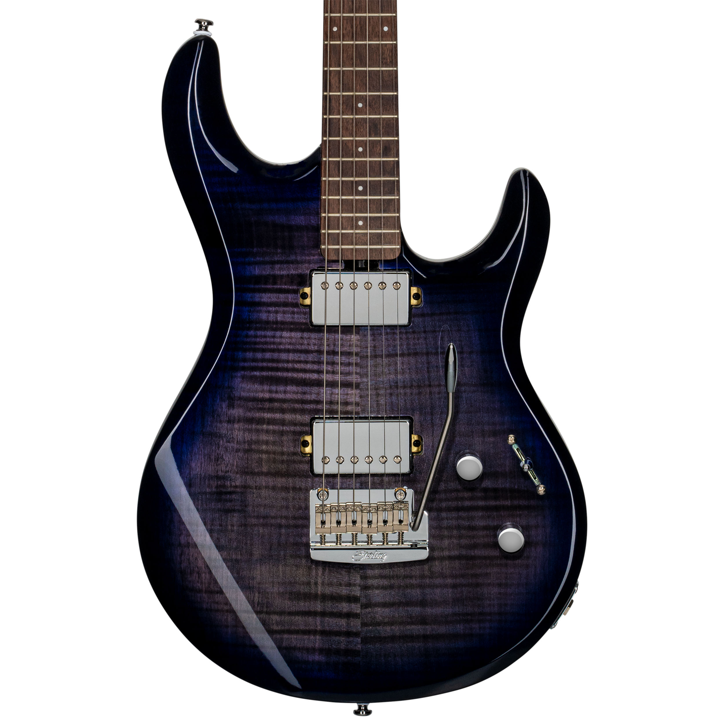 Sterling by Music Man Luke LK100 Guitar - Blueberry Burst - Jim Laabs ...