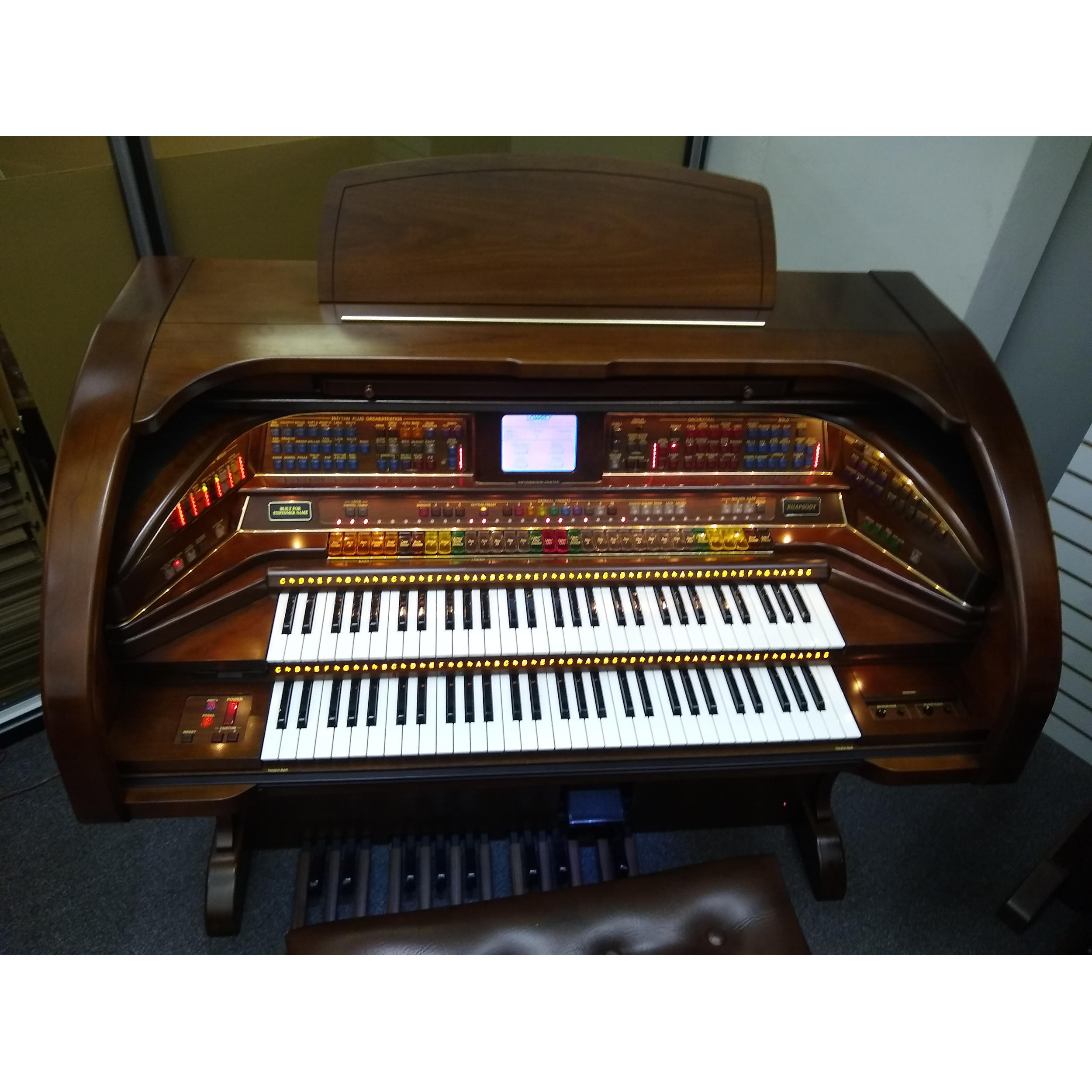 Lowrey Rhapsody Organ - Jim Laabs Music Store