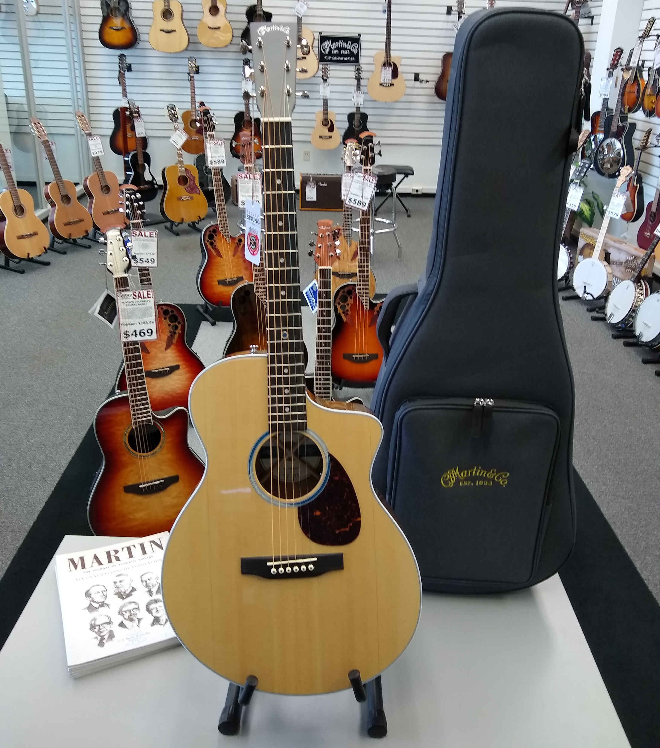Martin SC13E Acoustic Guitar - Jim Laabs Music Store