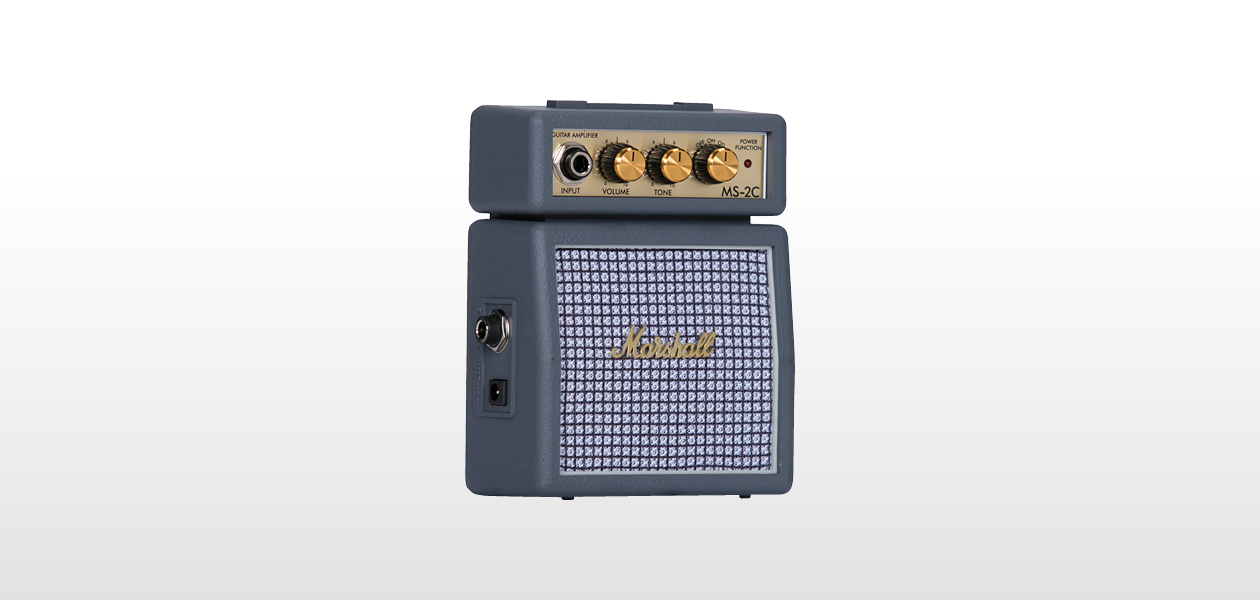 Marshall Mini Amp Practice amp with vintage styling MS-2C - Jim Laabs ...