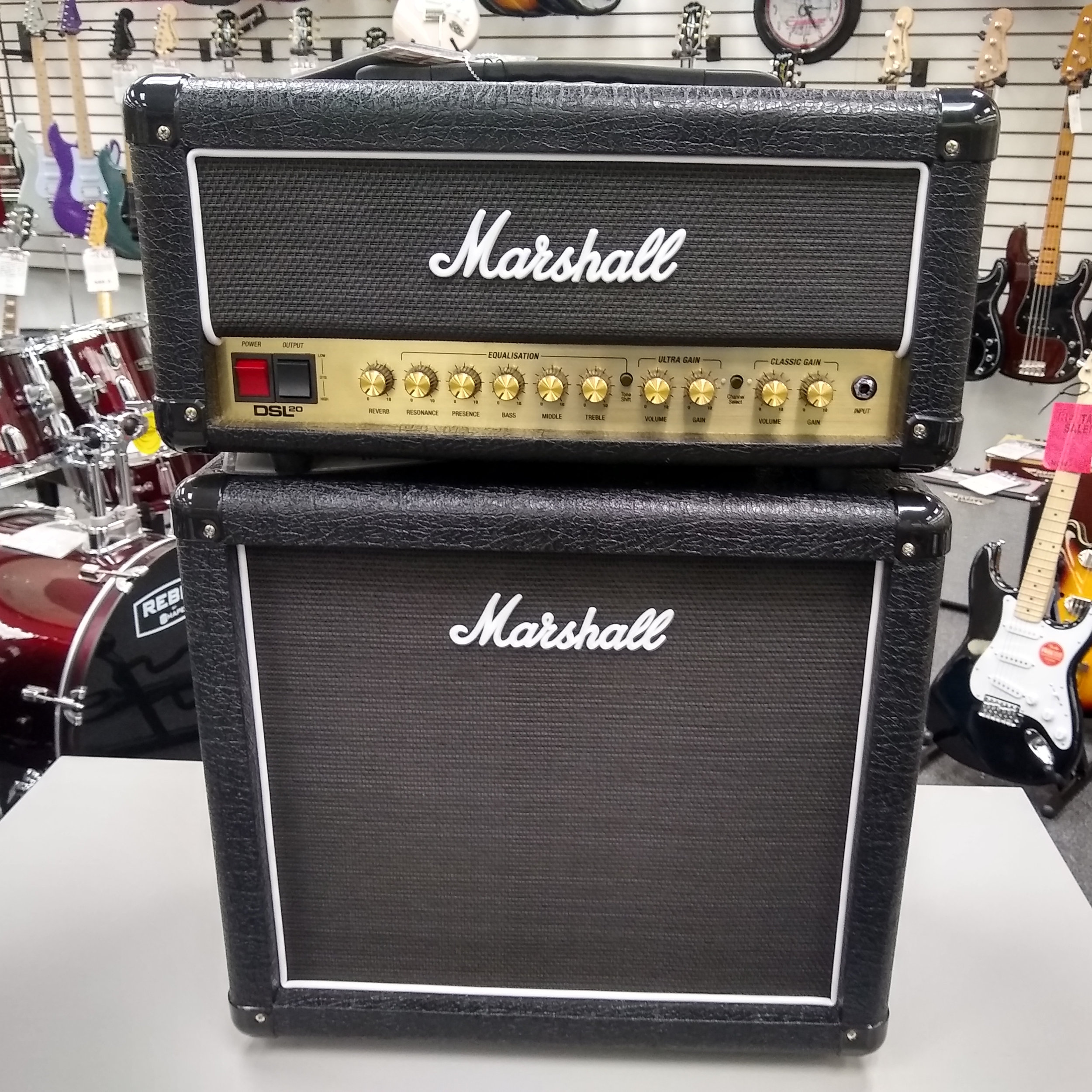 Marshall DSL20 Amp With MX112 Cabinet - Jim Laabs Music Store