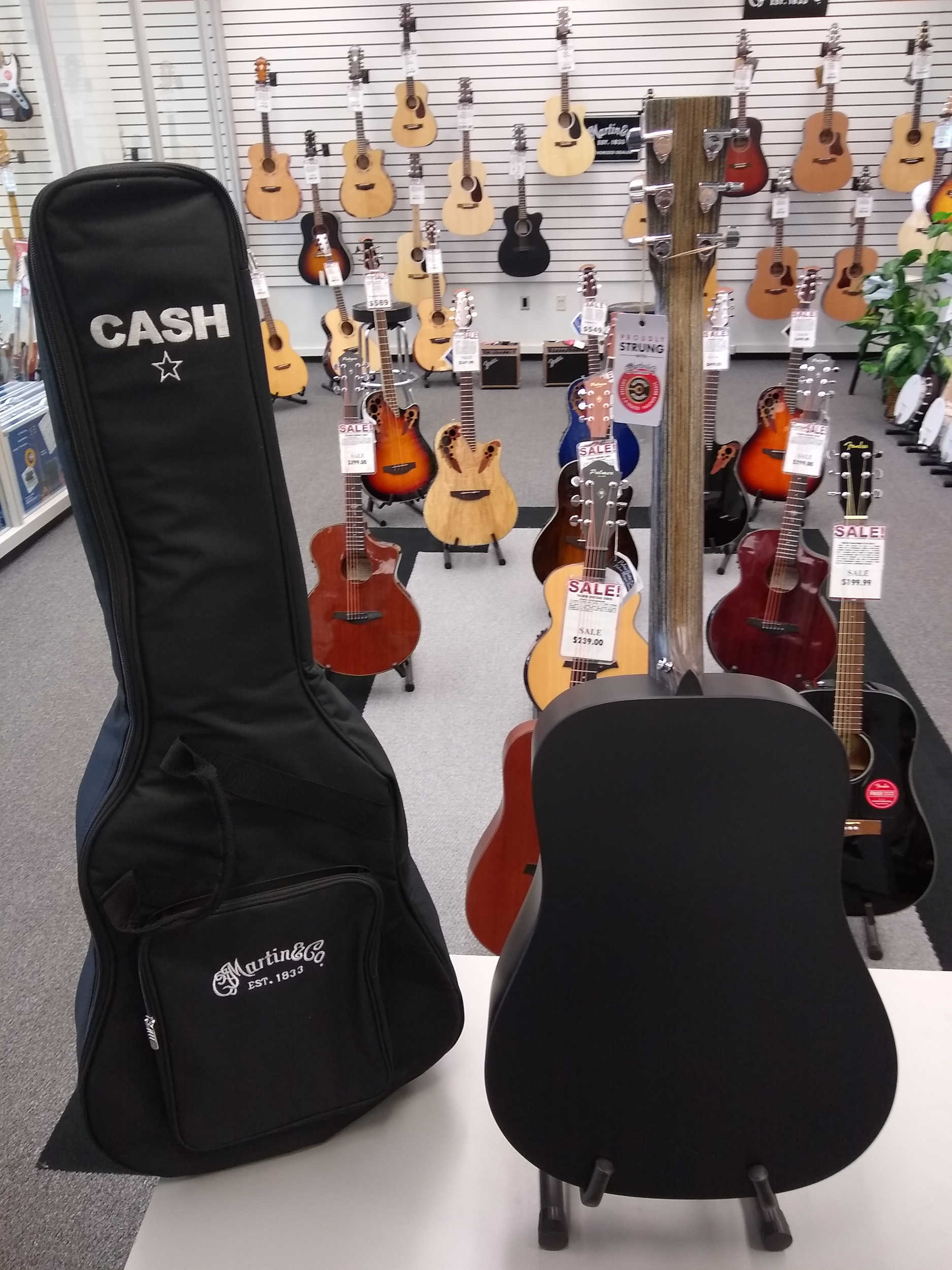 Martin DX Johnny Cash Acoustic Guitar - Jim Laabs Music Store