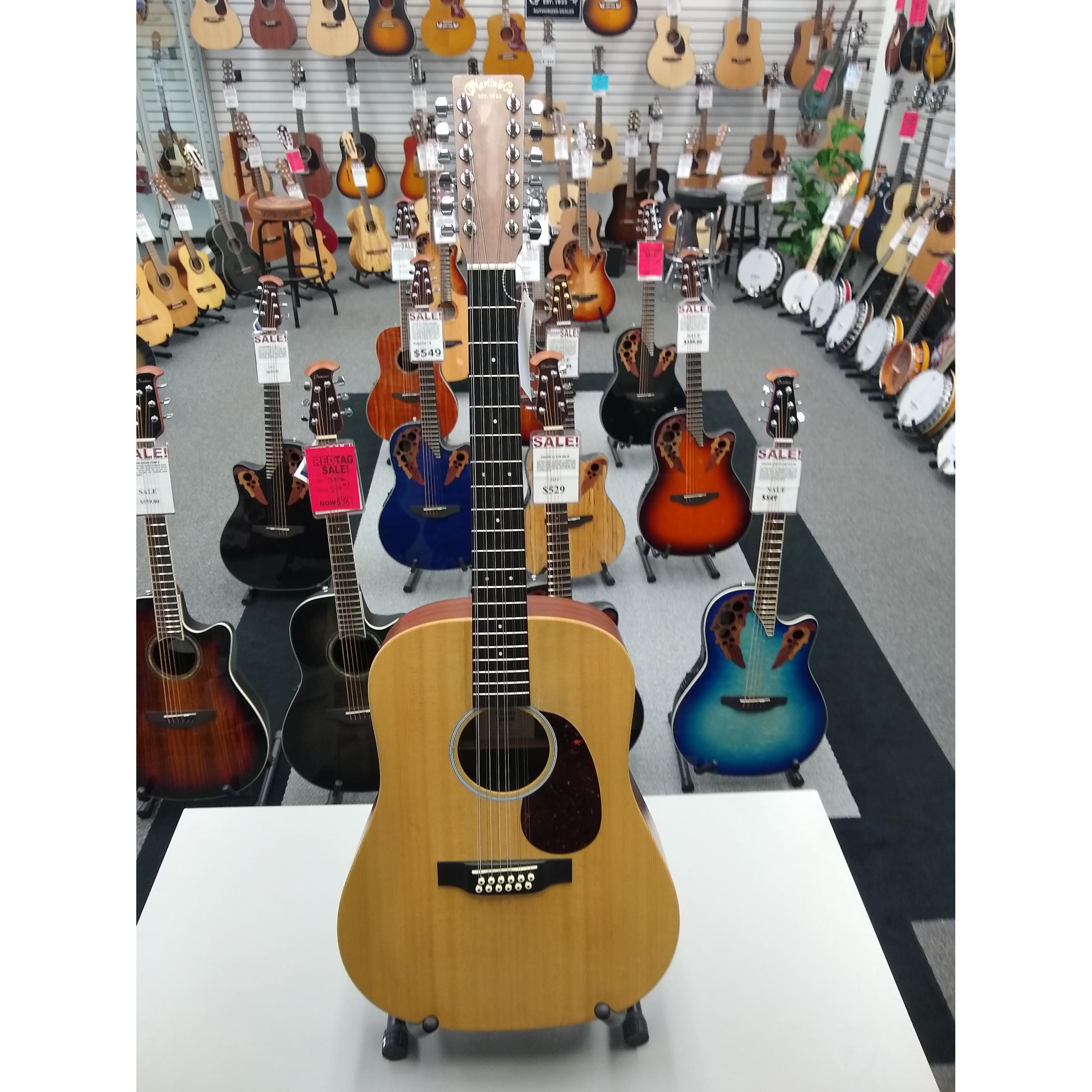 Martin X Series 12 String Special W/Tonewood Blender and Case - Jim ...