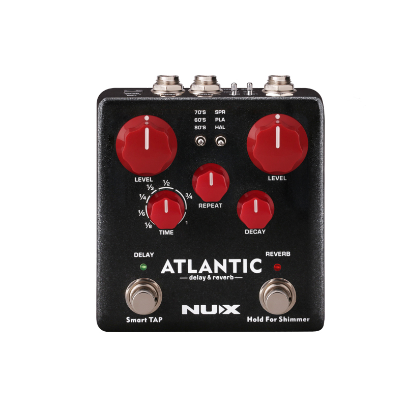 NuX Atlantic (NDR-5) Atlantic Delay & Reverb - Jim Laabs Music Store