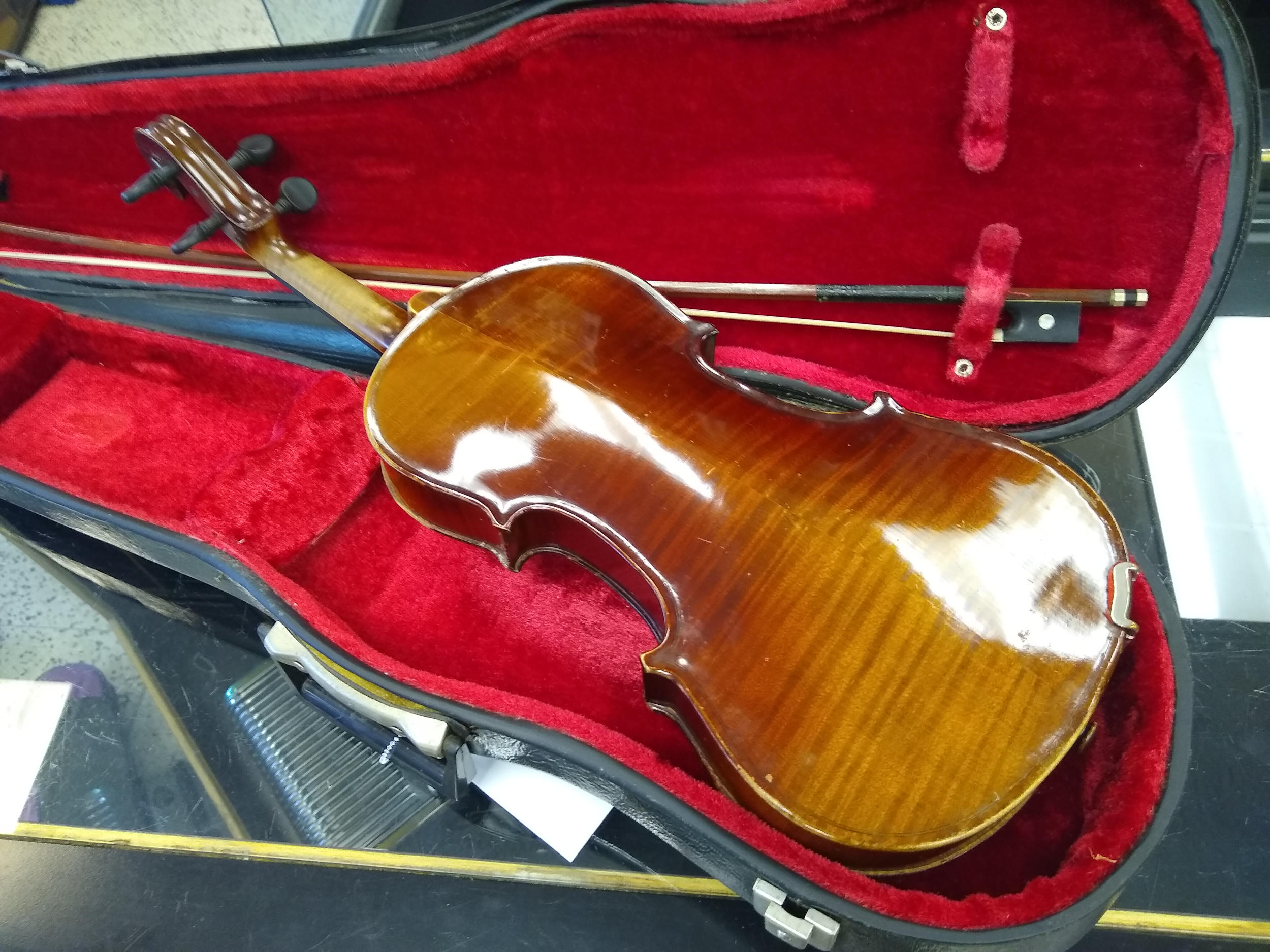 Old 4/4 Violin Probable Made in Germany - Jim Laabs Music Store