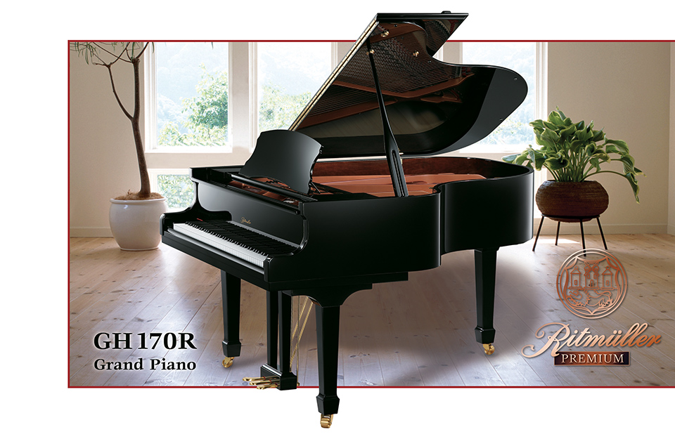 Ritmuller GH 170R Living Room Grand Piano - Jim Laabs Music Store