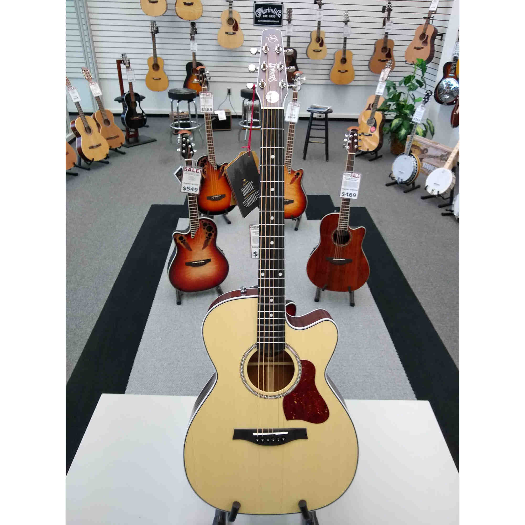 Seagull Maritime SWS Concert Hall CW Semi-Gloss QIT - Jim Laabs Music Store