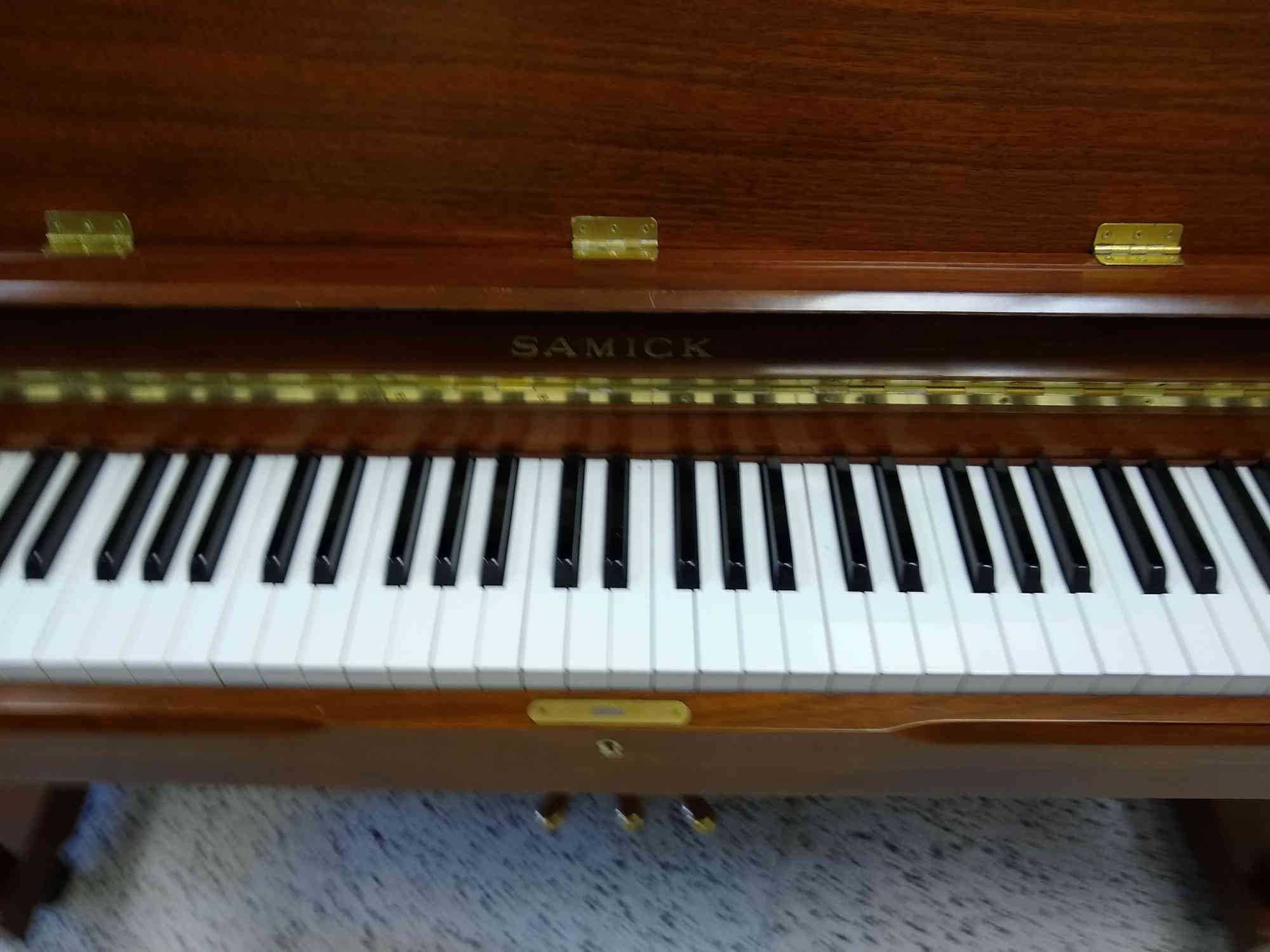 Samick Professional Upright Piano - Jim Laabs Music Store