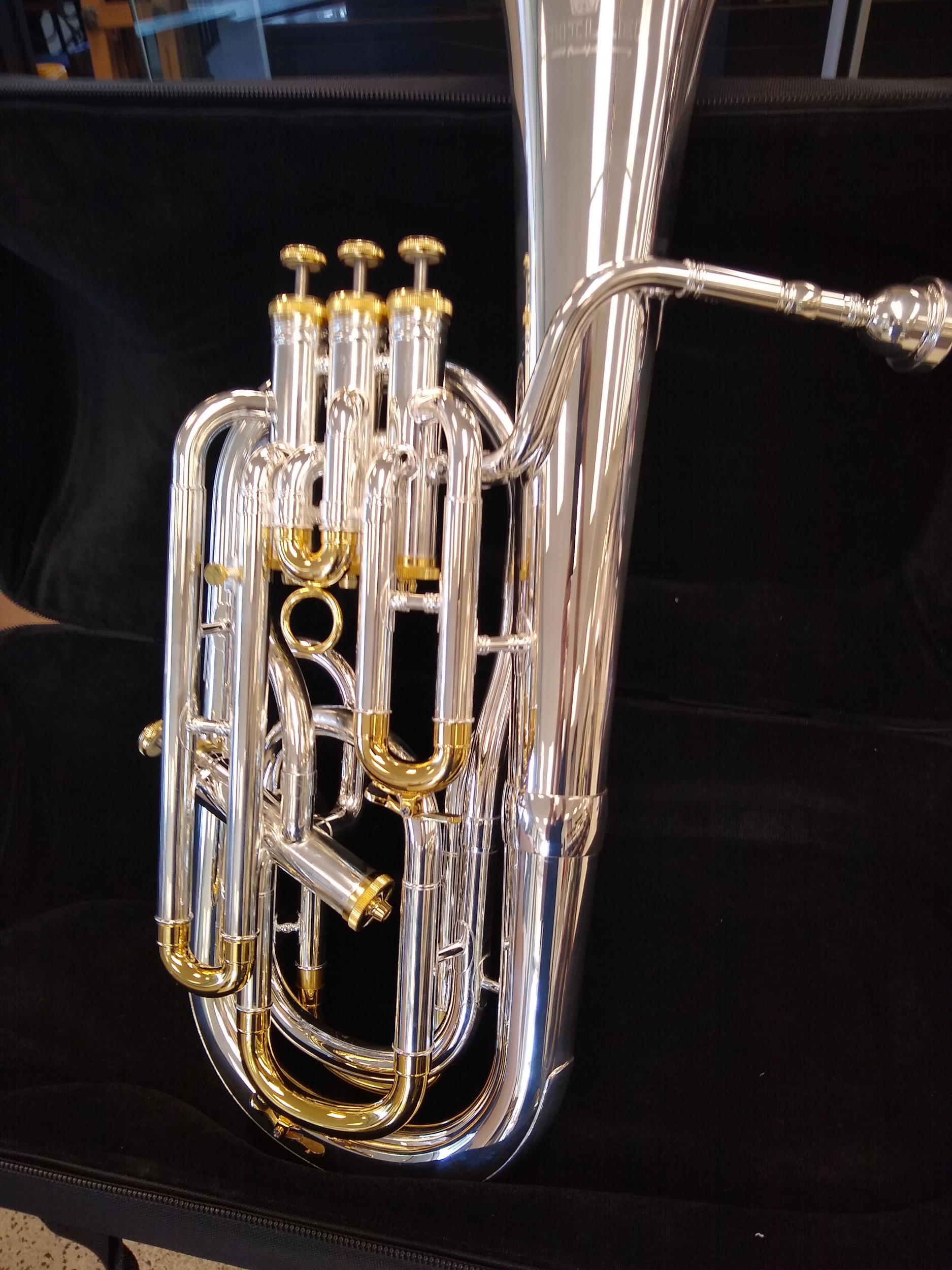 Schiller British Band 4 Valve Baritone - Jim Laabs Music Store