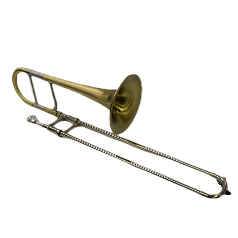 Schiller Elite Alto Trombone Brushed Gold - Jim Laabs Music Store