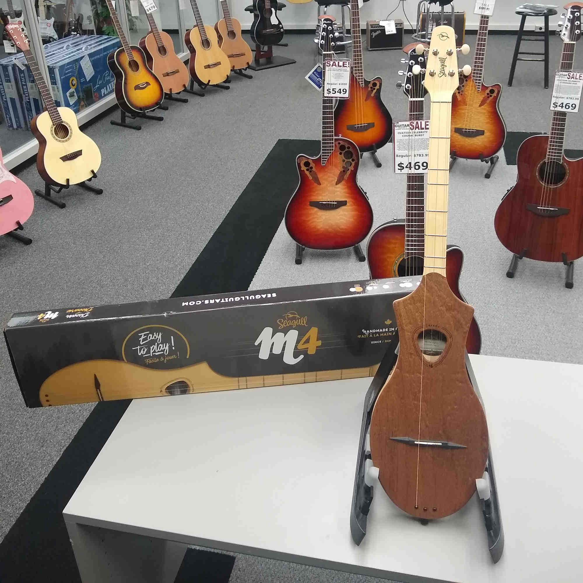 Seagull Merlin M4 Mahogany Dulcimer - Jim Laabs Music Store