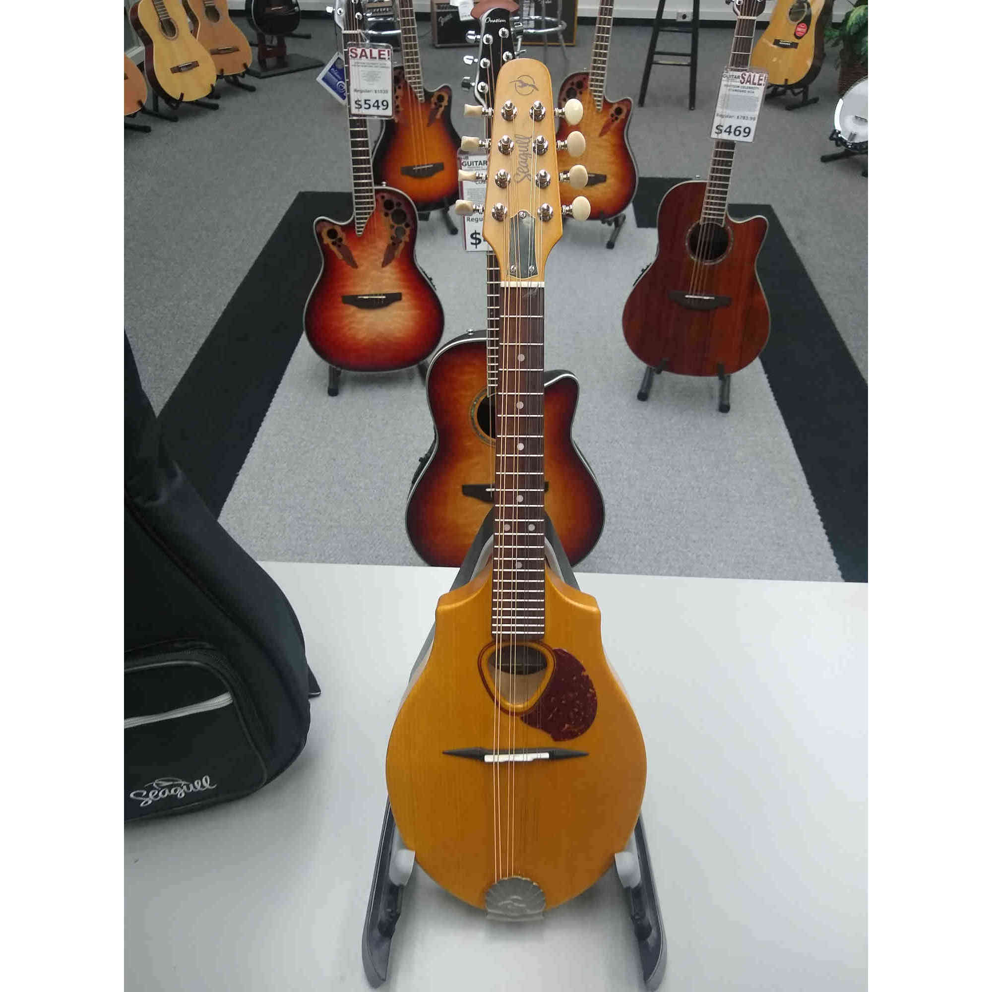 Seagull S8 Mandolin Natural - Jim Laabs Music Store