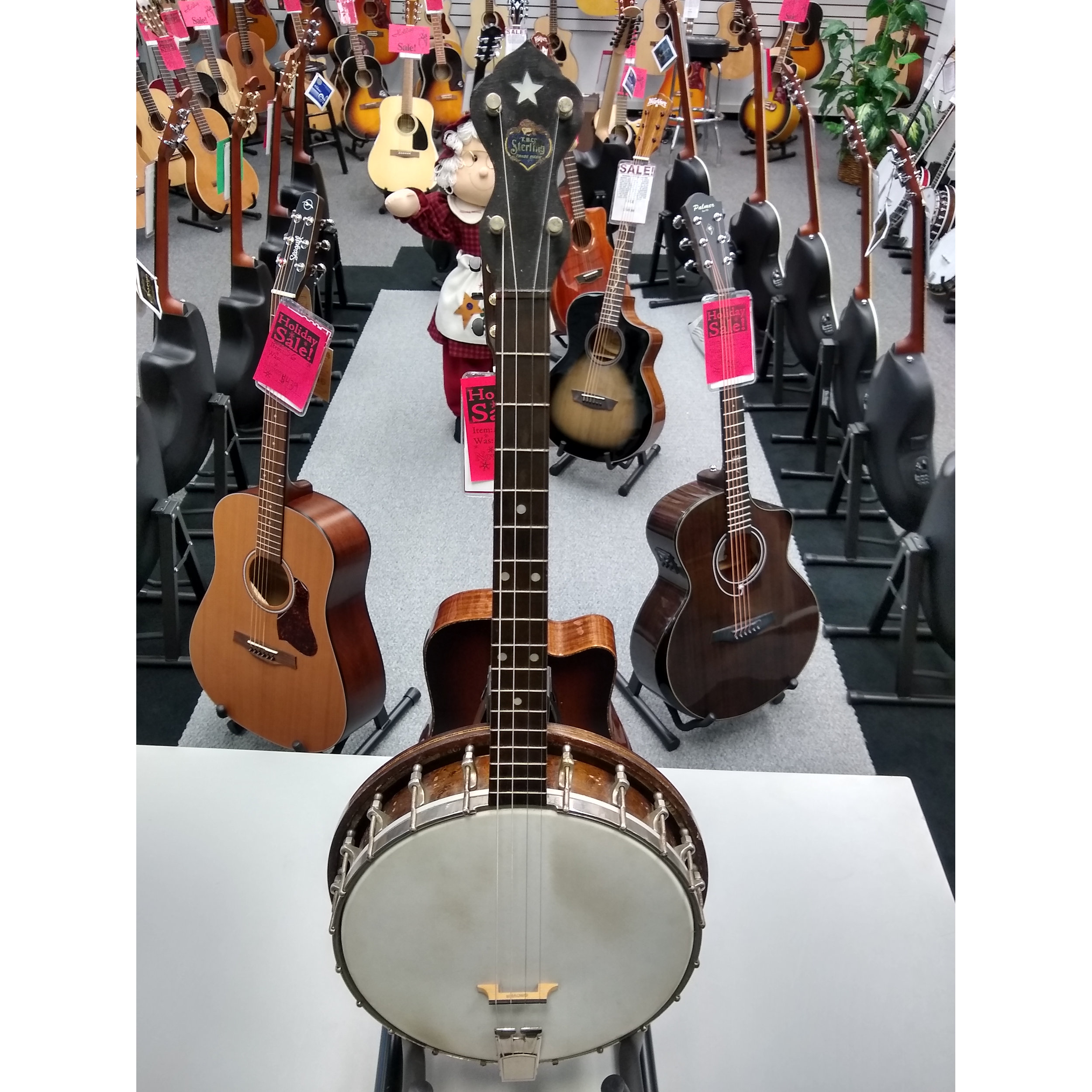 Sterling 4 String Banjo - Jim Laabs Music Store