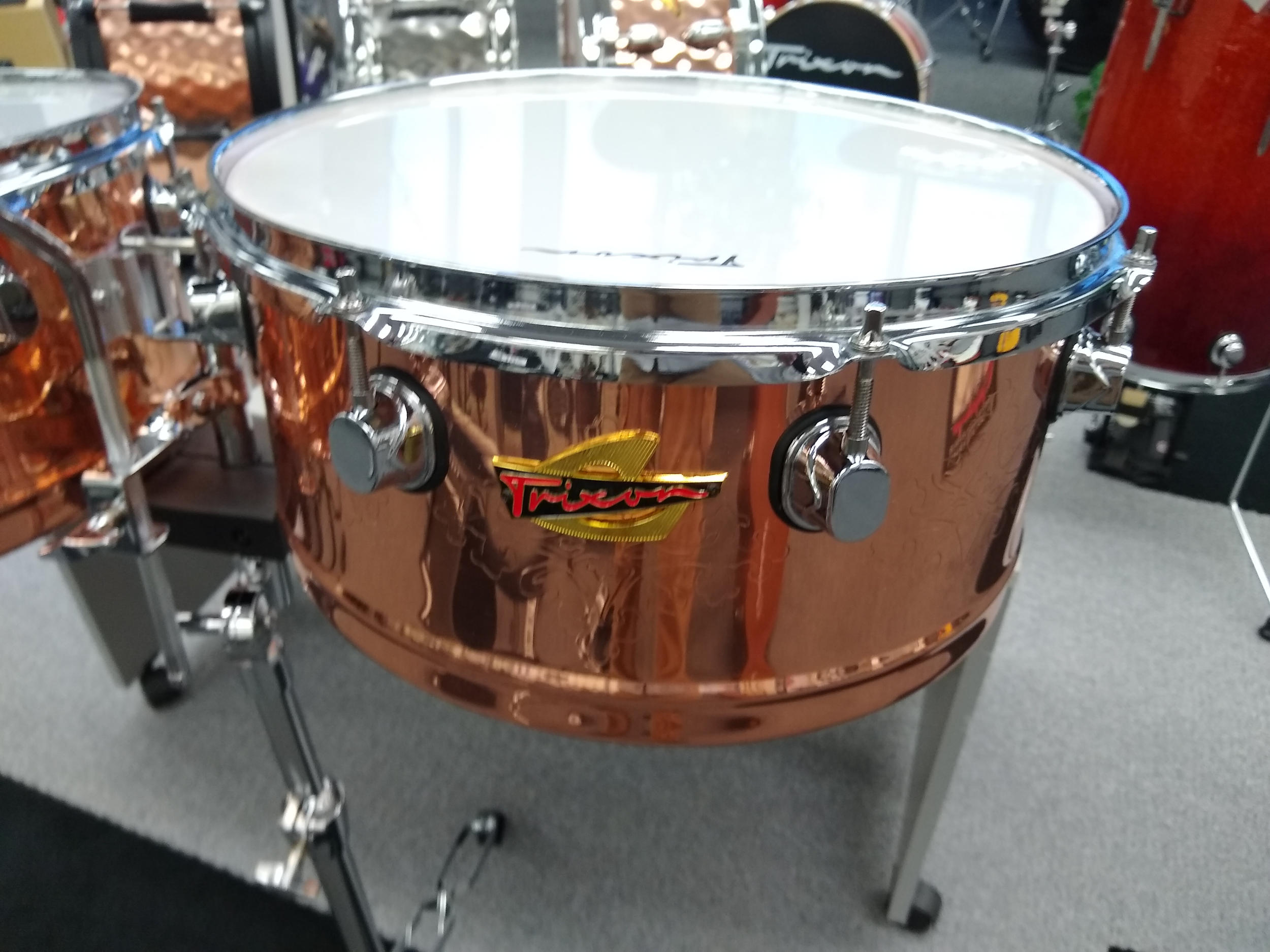Trixon Hamburg Copper Timbales - Jim Laabs Music Store