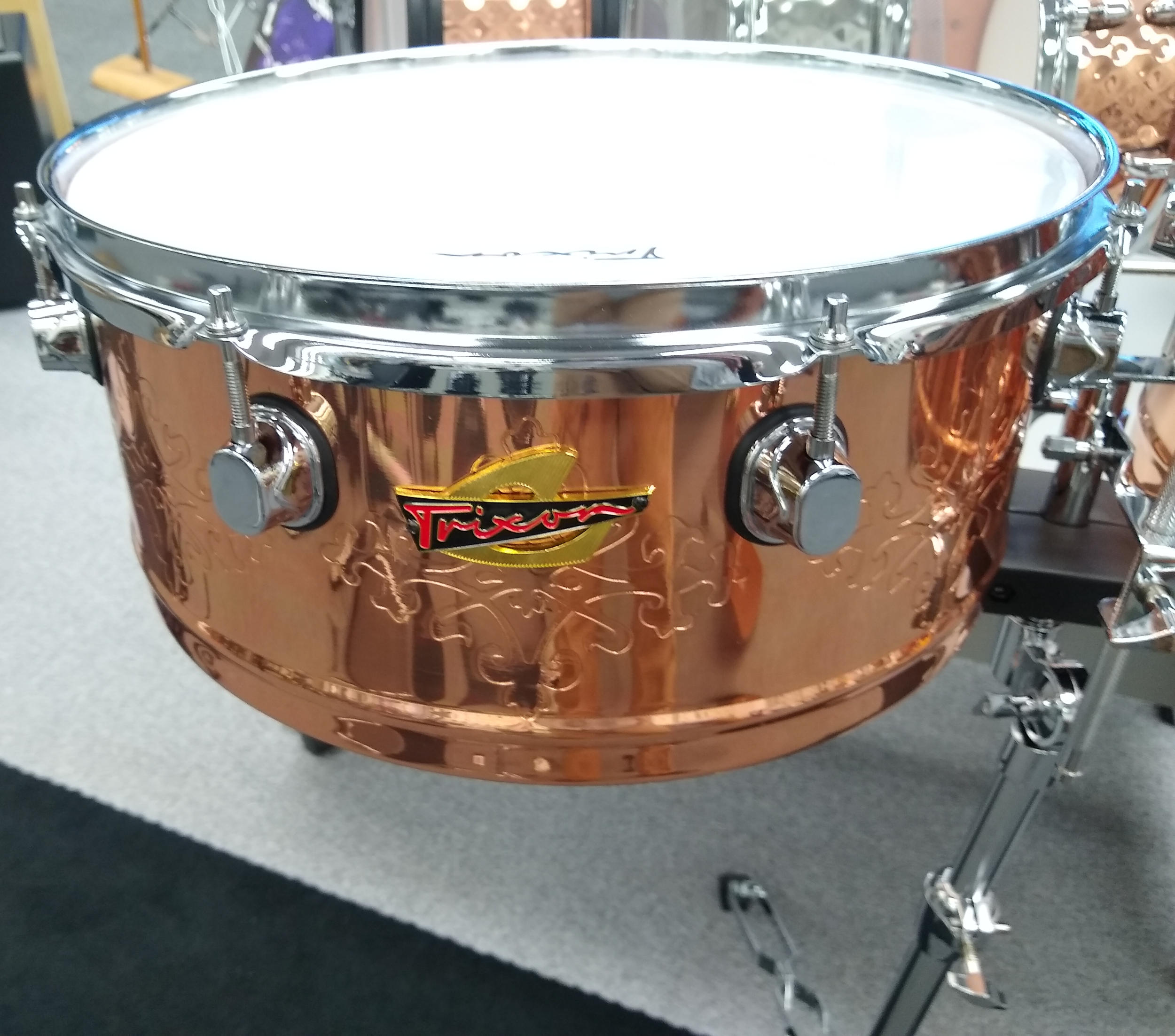 Trixon Hamburg Copper Timbales - Jim Laabs Music Store