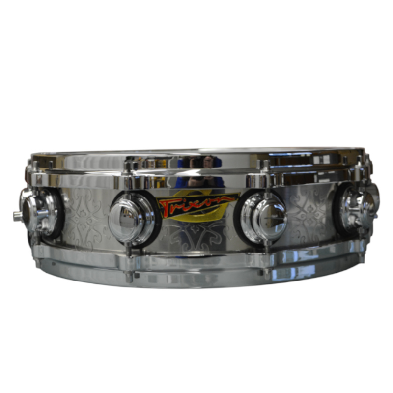 Trixon Solist Stainless Steel Piccolo Snare 14" by 3.5" - Jim Laabs ...