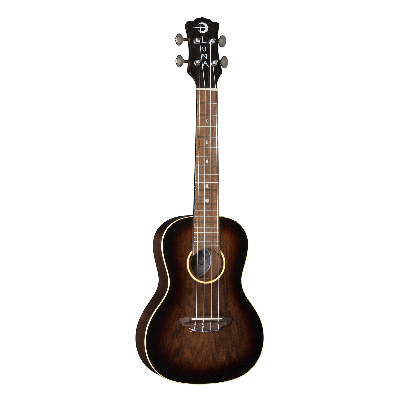 Luna Uke Artist Vintage Distressed Concert w/ Gigbag - Jim Laabs Music ...